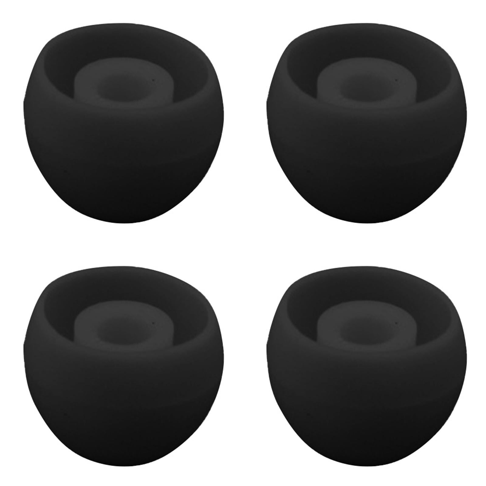4/3/2/1 Pieces Ear Tips for In-Ear Headphones Silicone Replacement ...
