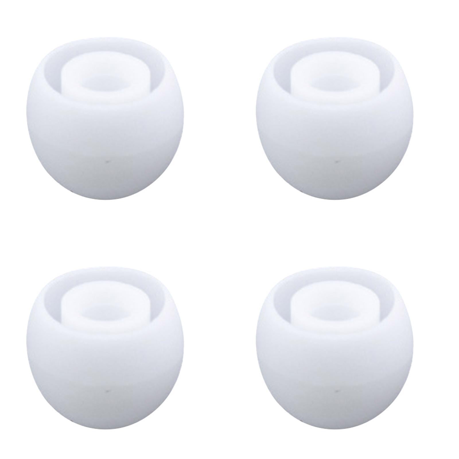 4/3/2/1 Pieces Ear Tips for In-Ear Headphones Silicone Replacement ...