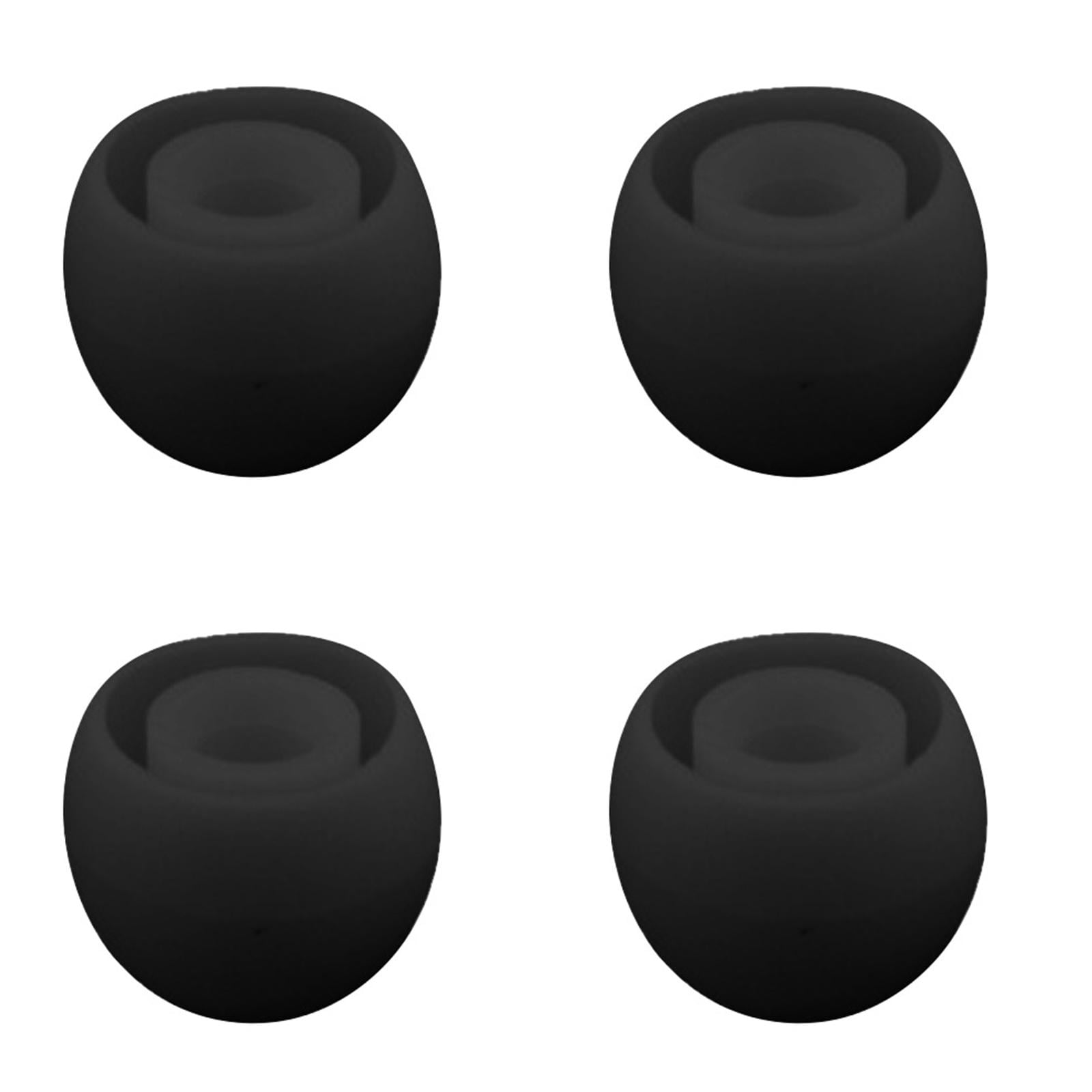4/3/2/1 Pieces Ear Tips for In-Ear Headphones Silicone Replacement ...