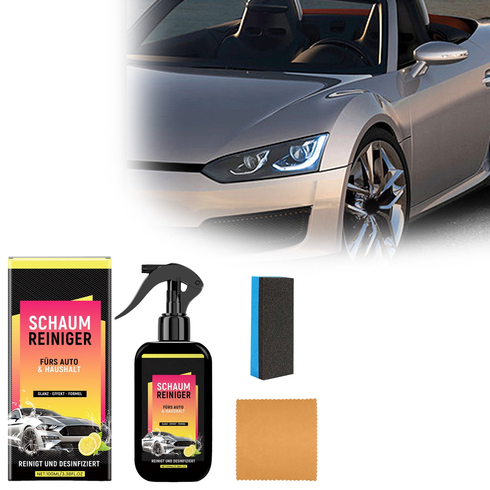 4/3/2/1 Sets 3 In 1 Ceramic Car Coating Spray,Multi-Functional Coating ...