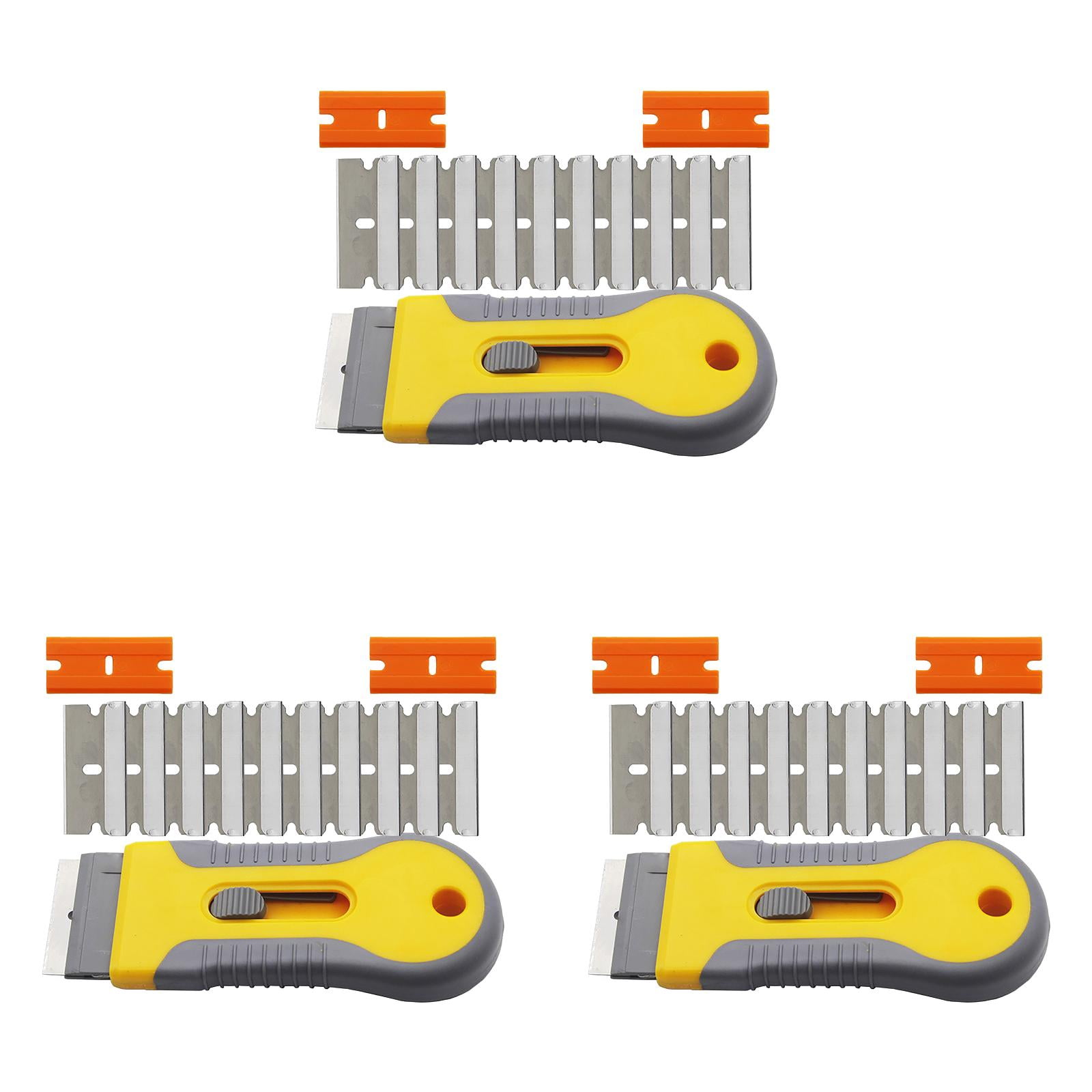4/3/2/1 Sets Plastic Razor Blade Scraper with Retractable Blade ...