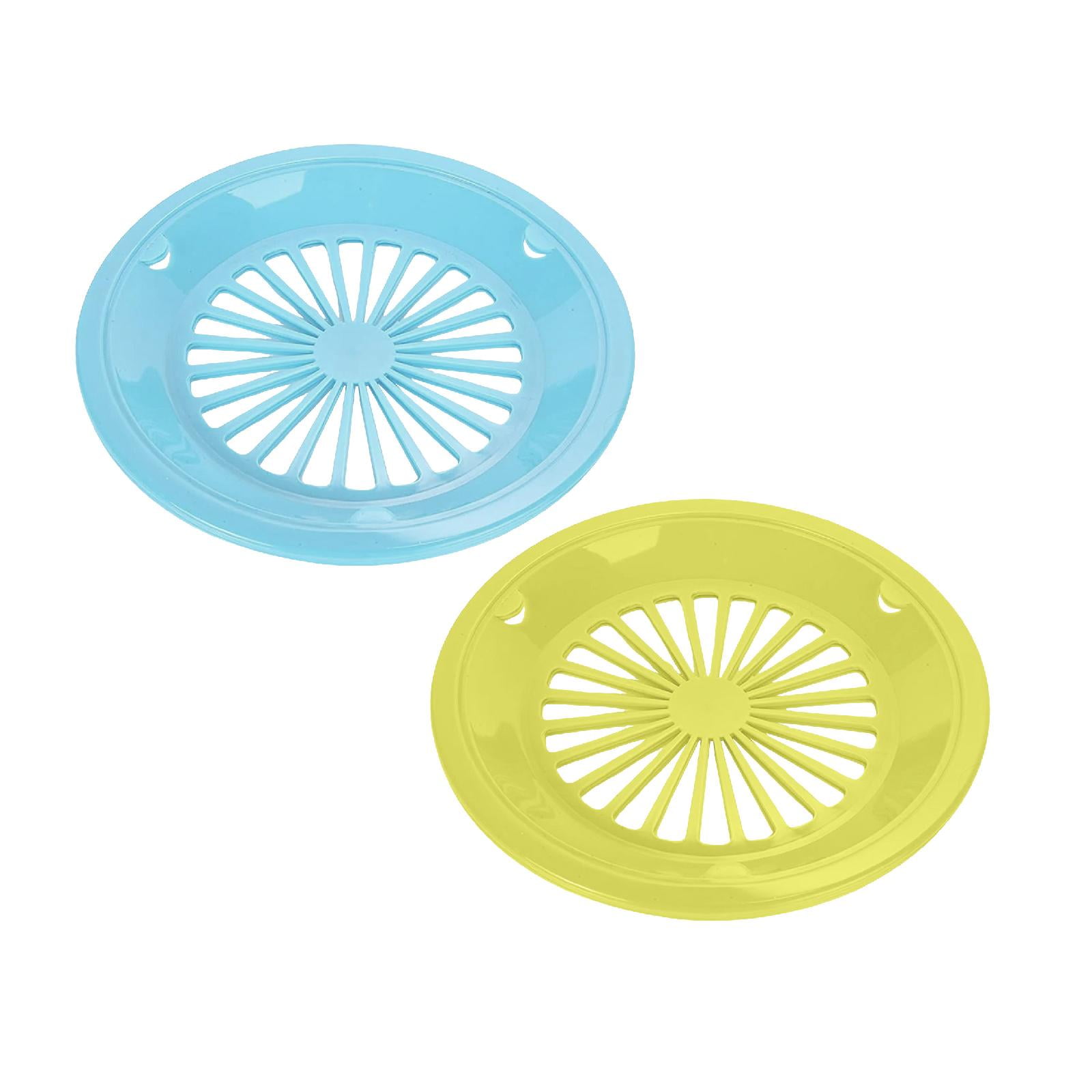 4/3/2/1 Sets Reusable Plastic Paper Plate Holders, Snap-In Grooves for ...