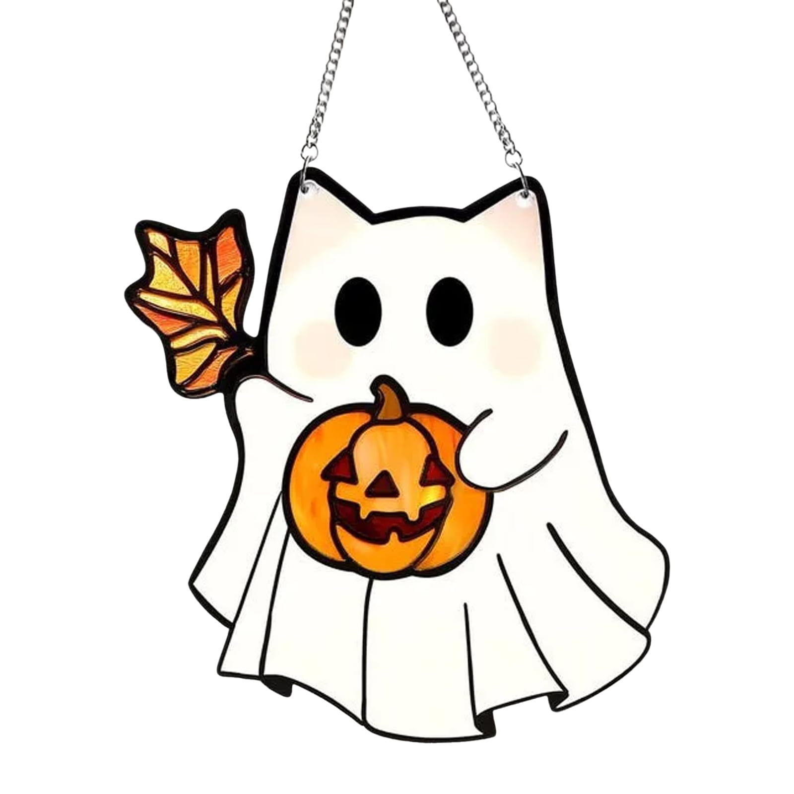 4/3/2/1PCS Cute Ghost Suncatcher,Fun Ghost Greenhouse Suncatcher ...