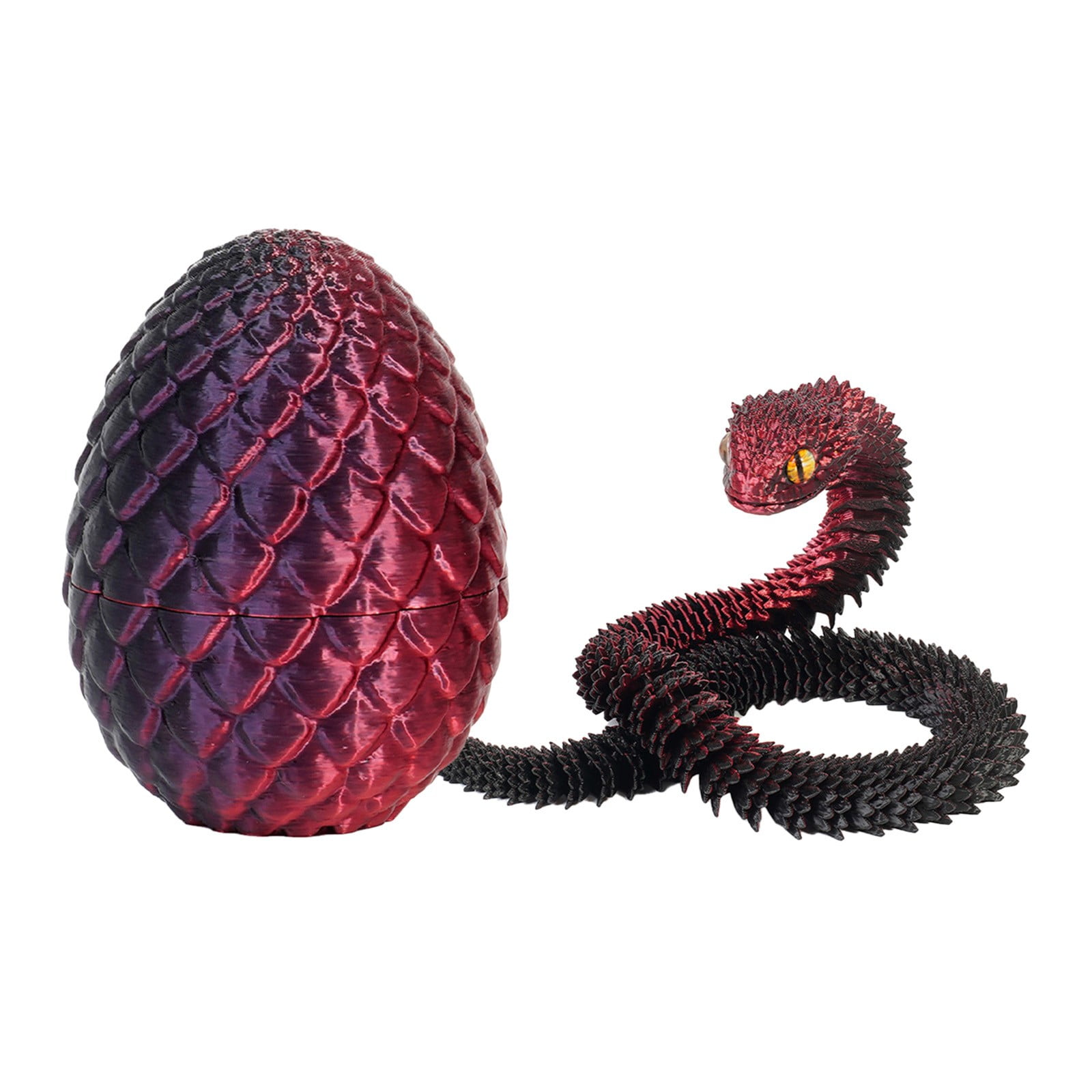 4/3/2/1pcs 3D Printed Easter Snake Eggs With 3D Printed Snake Inside ...