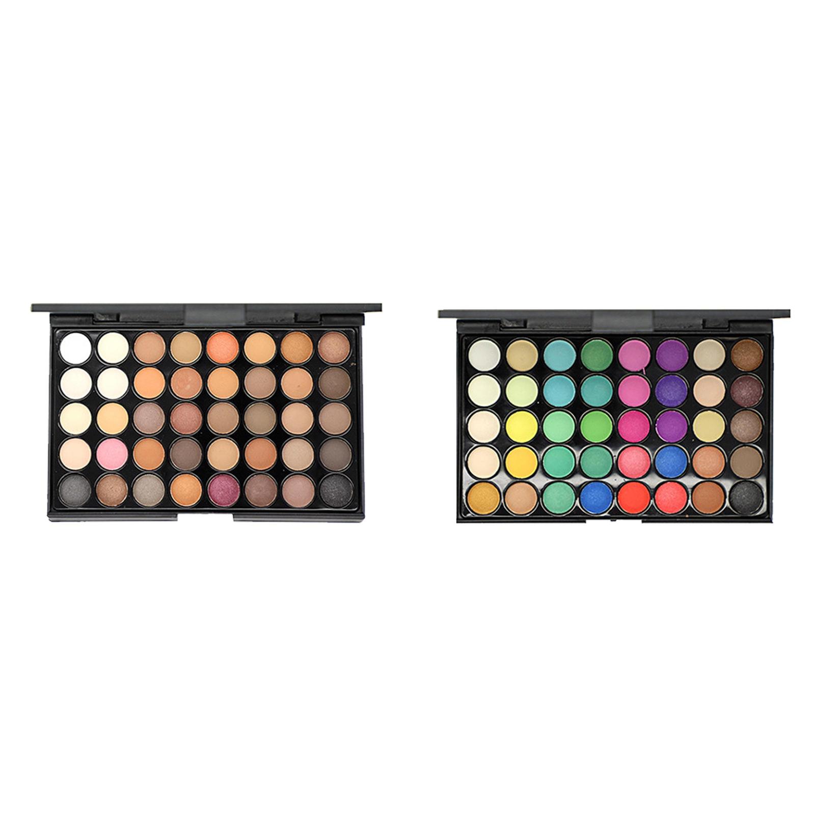 4/3/2/1pcs Color Eyeshadow Palette, Eyeshadow Waterproof Makeup Mixer ...