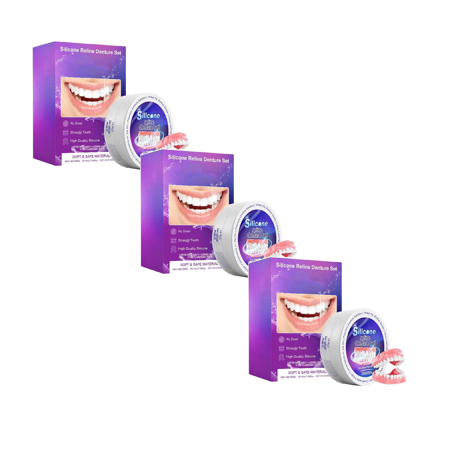 4/3/2/1pcs Comfort Fit Flex Teeth Upper And Lower Veneer, Adjustable ...