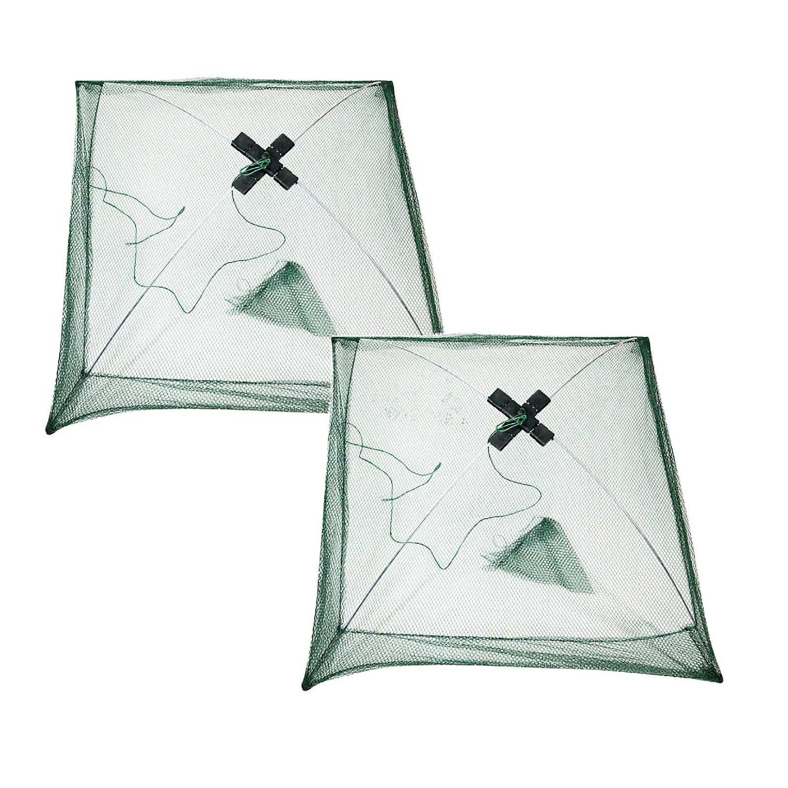 4/3/2/1pcs Foldable Fishing Net Little Fish Shrimp Minnow Crab Baits ...