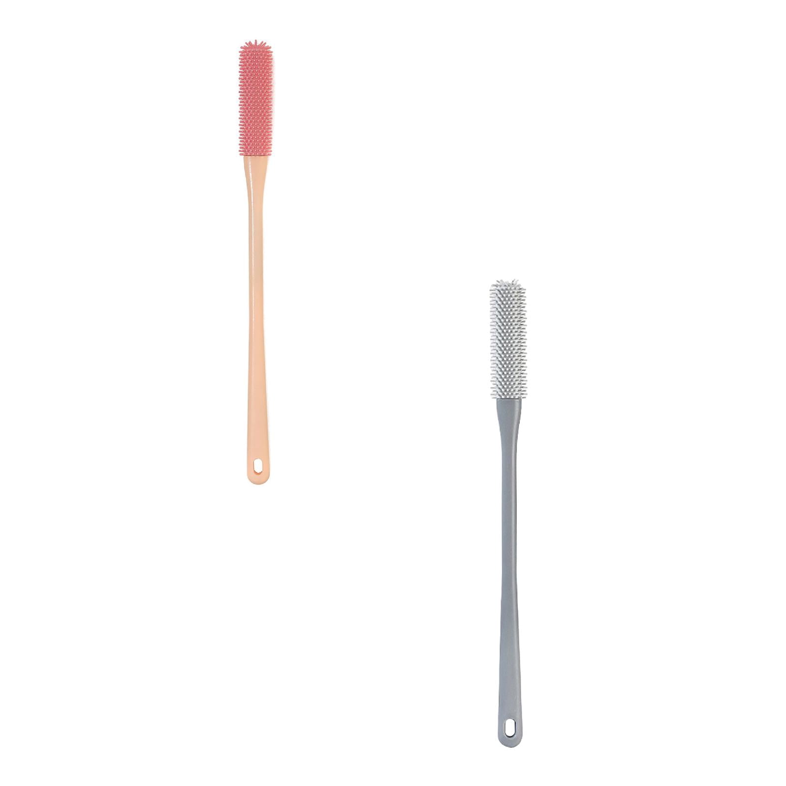 4/3/2/1pcs Foot Brush Toe Brush 15.7inch Soft Silicone Foot Wash Brush ...