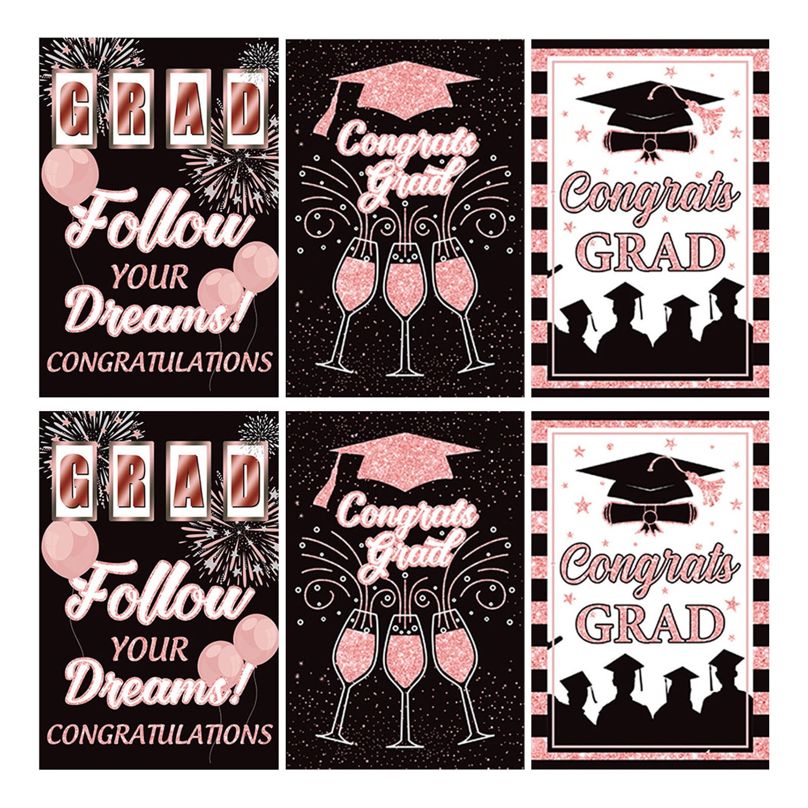 4/3/2/1pcs Graduation Water Bottle Labels Congrats Grad Graduate Water ...