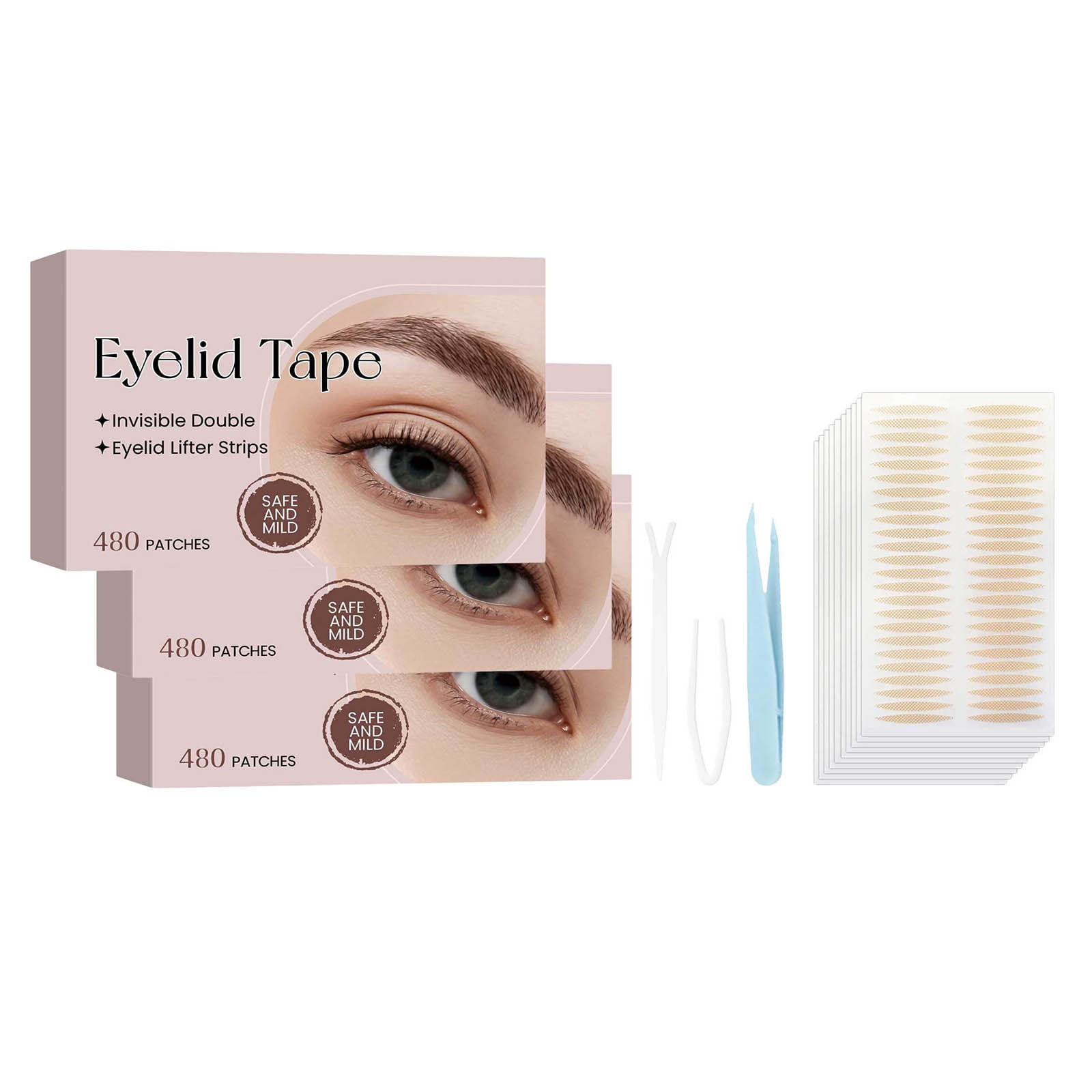 4/3/2/1pcs Invisible Eyelid Tape, Eyelid Lifter Strips, Eyelid Tape for ...