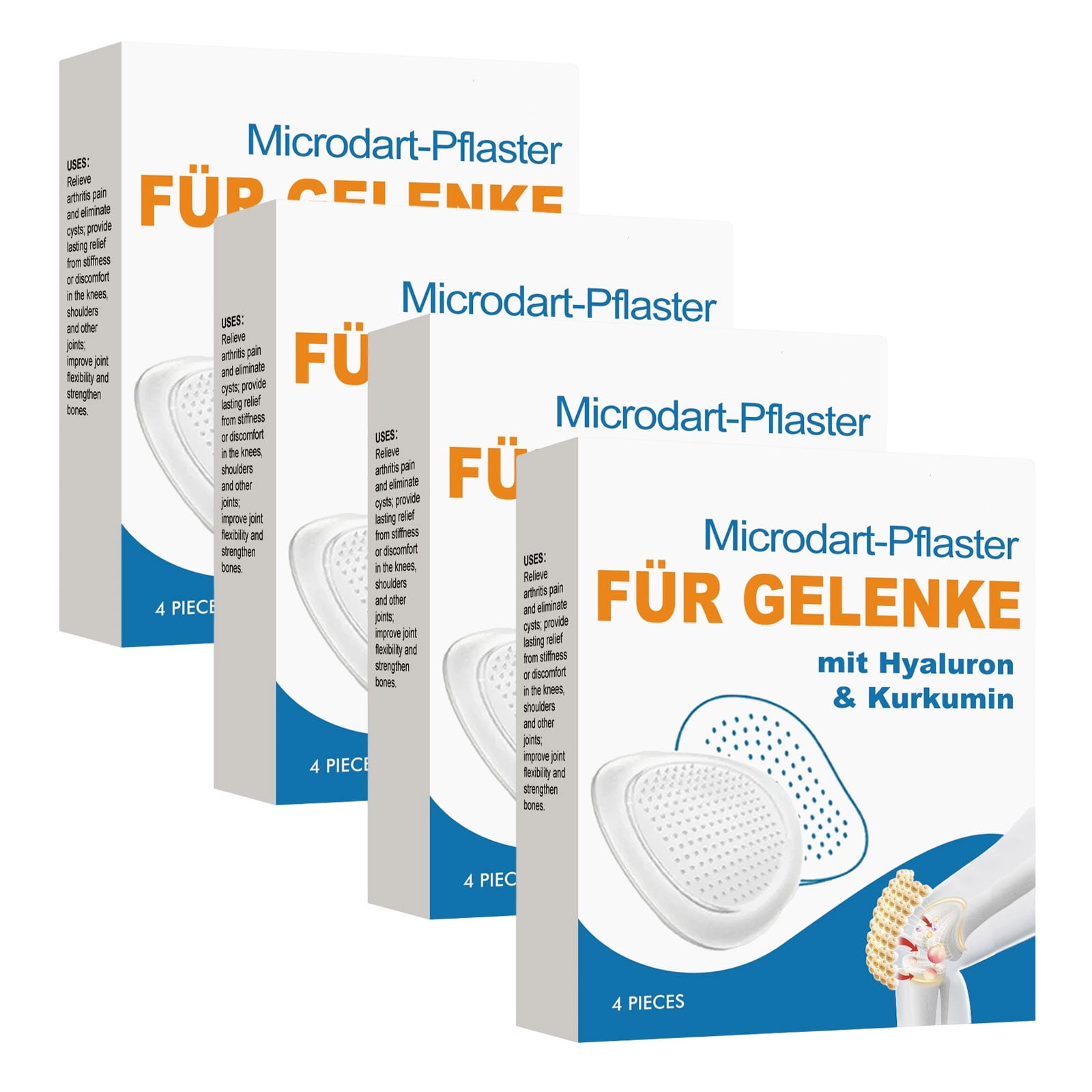 4/3/2/1pcs Joint Improve Patch, Lubrication Reduce Friction Stiffness ...