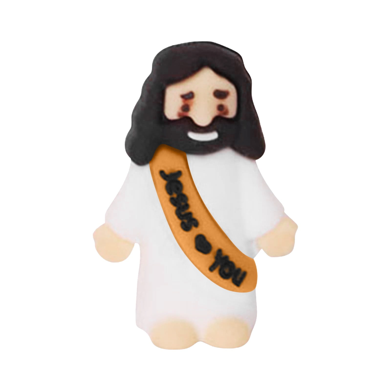 4/3/2/1pcs Little Jesus Figures Mini Rubber Little Jesus Figurine ...