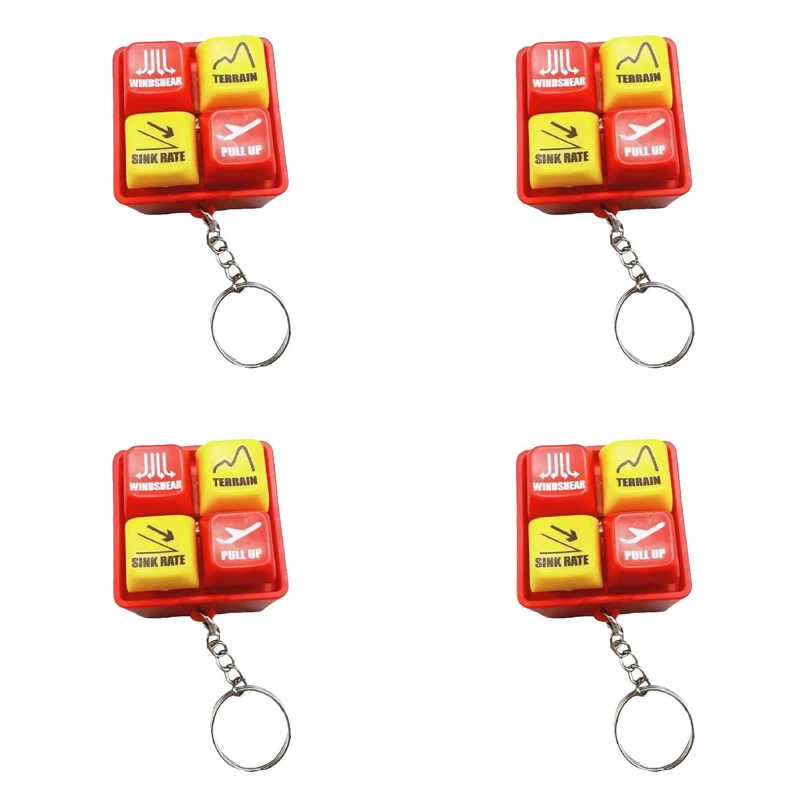 4/3/2/1pcs Pilot and Crew Alert Keychain EGPWS Warning Sound Simulator ...
