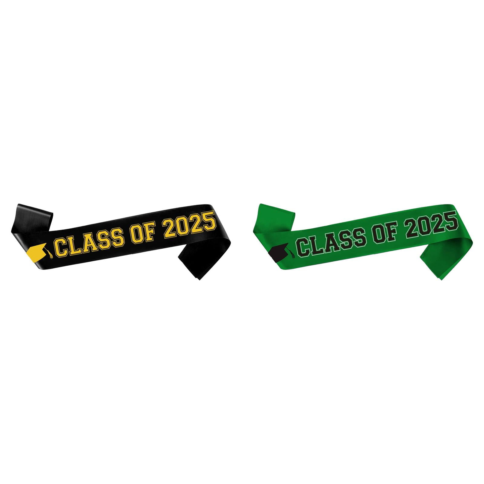 4/3/2/1pcs Senior Sash 2025 Graduation Sash With Letter Senior Sash ...
