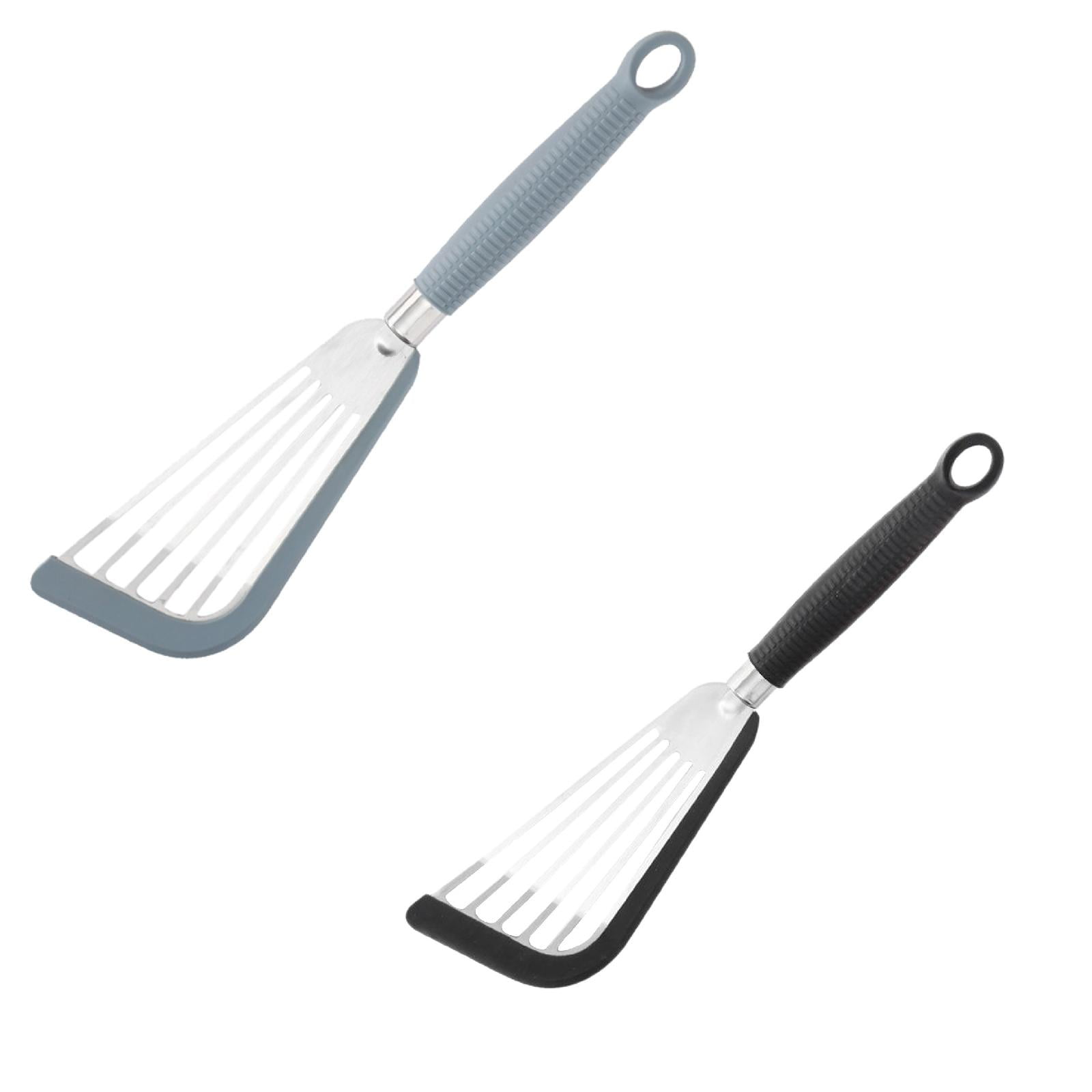 4/3/2/1pcs Silicone Fish Spatula Heat Resistant Silicone Edge Slotted ...