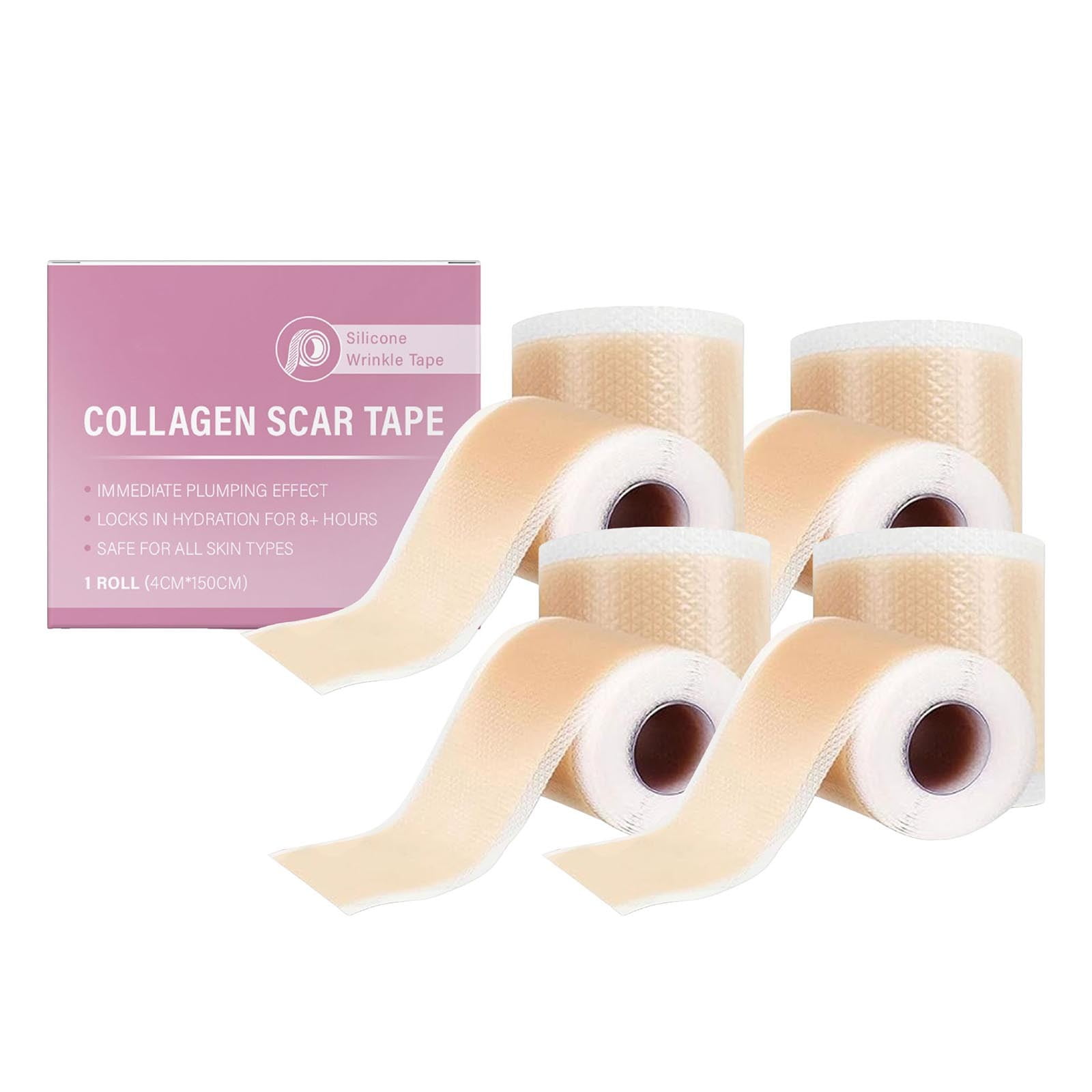 4/3/2/1pcs Silicone Scar Sheets, Reusable Body Cover Up Tape, Face ...