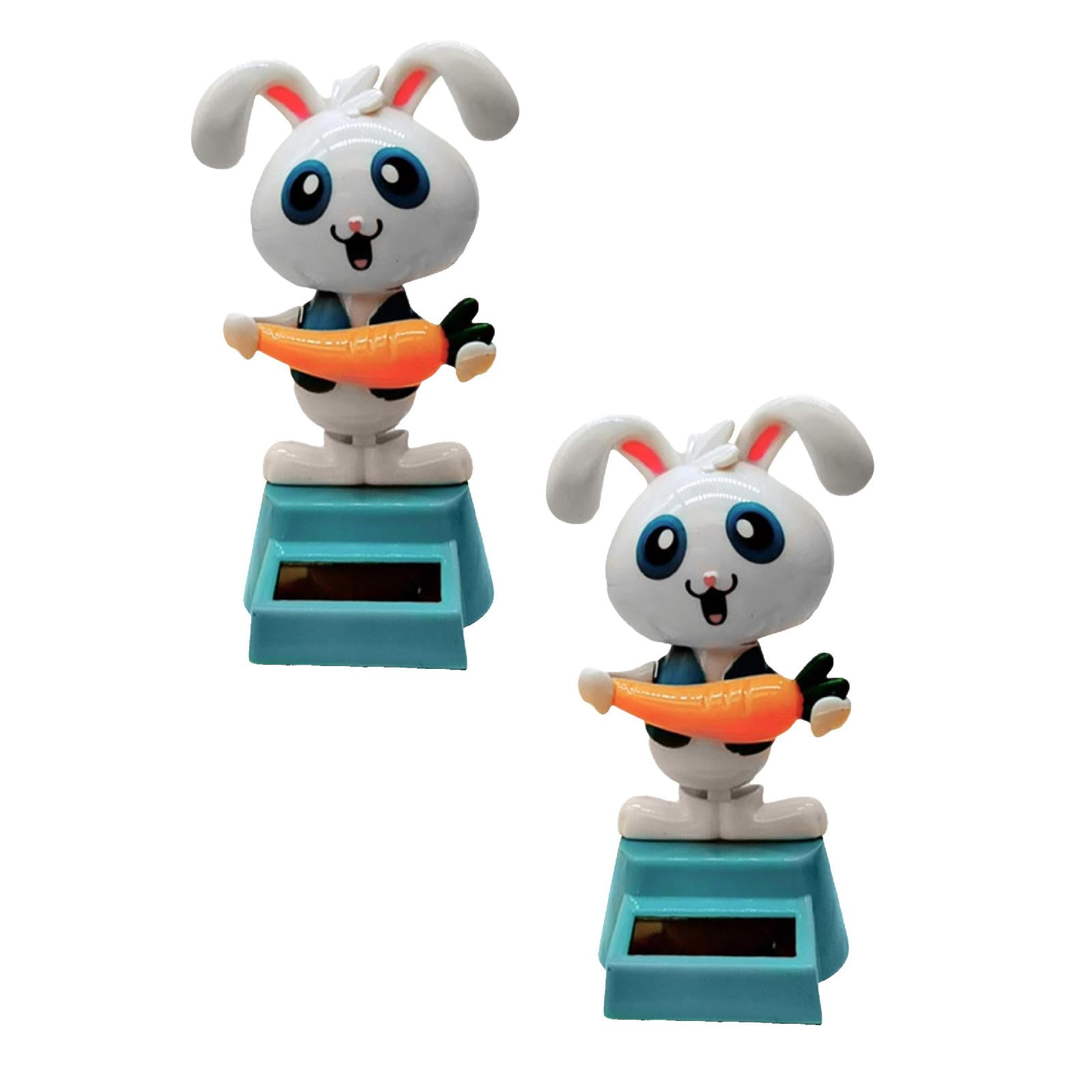 4/3/2/1pcs Solar Dancing Bunny Solar Dancing Easter Bunny Toy Easter ...