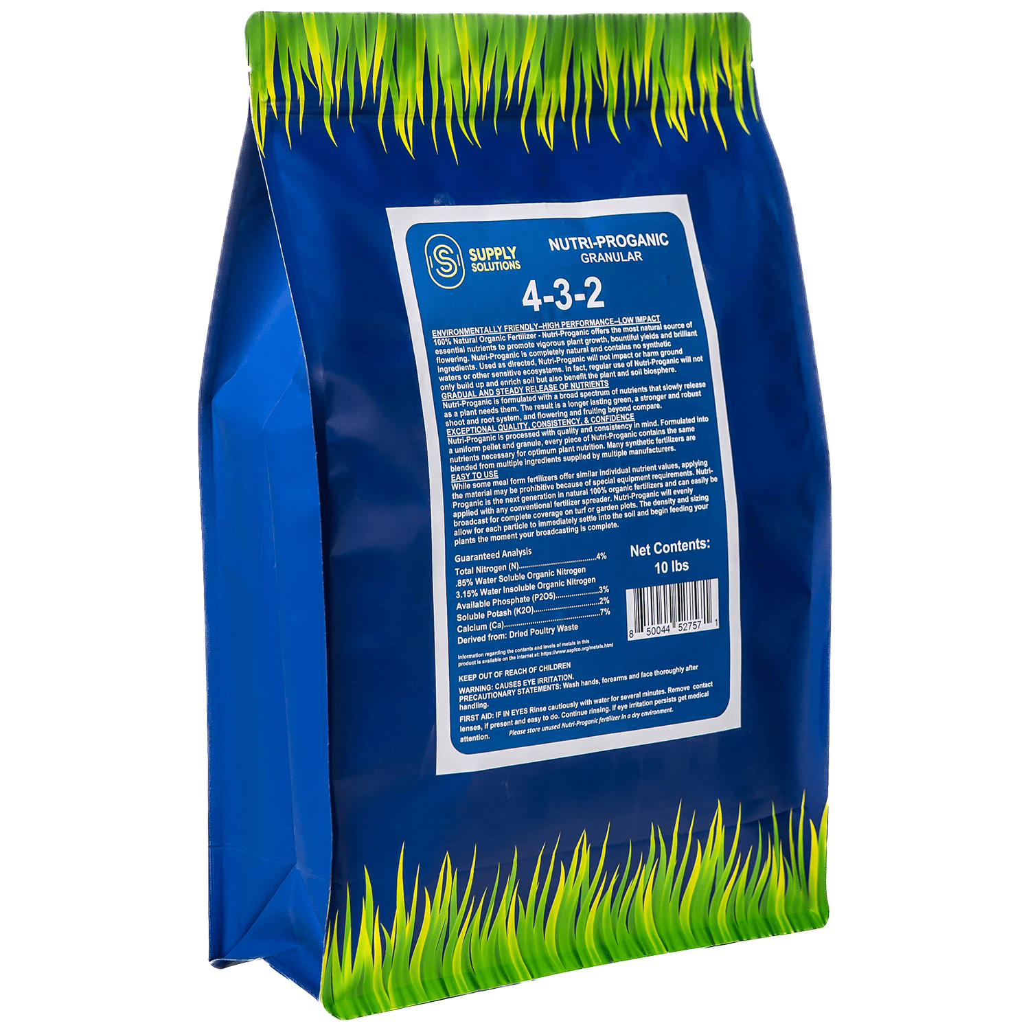 4-3-2 Nutri-Progranic Granular Premium Fertilizer - Feed Your Garden ...