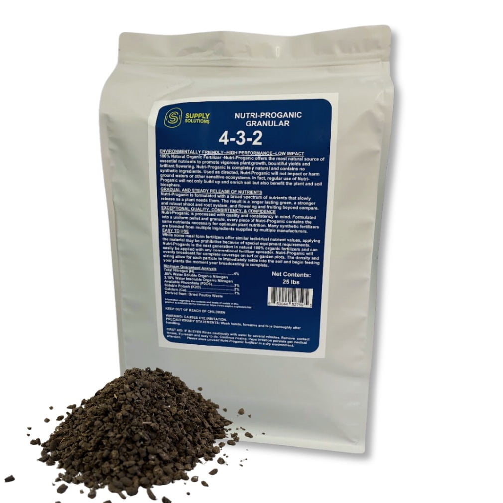 4-3-2 Nutri-Progranic Granular Premium Fertilizer - Feed Your Garden ...
