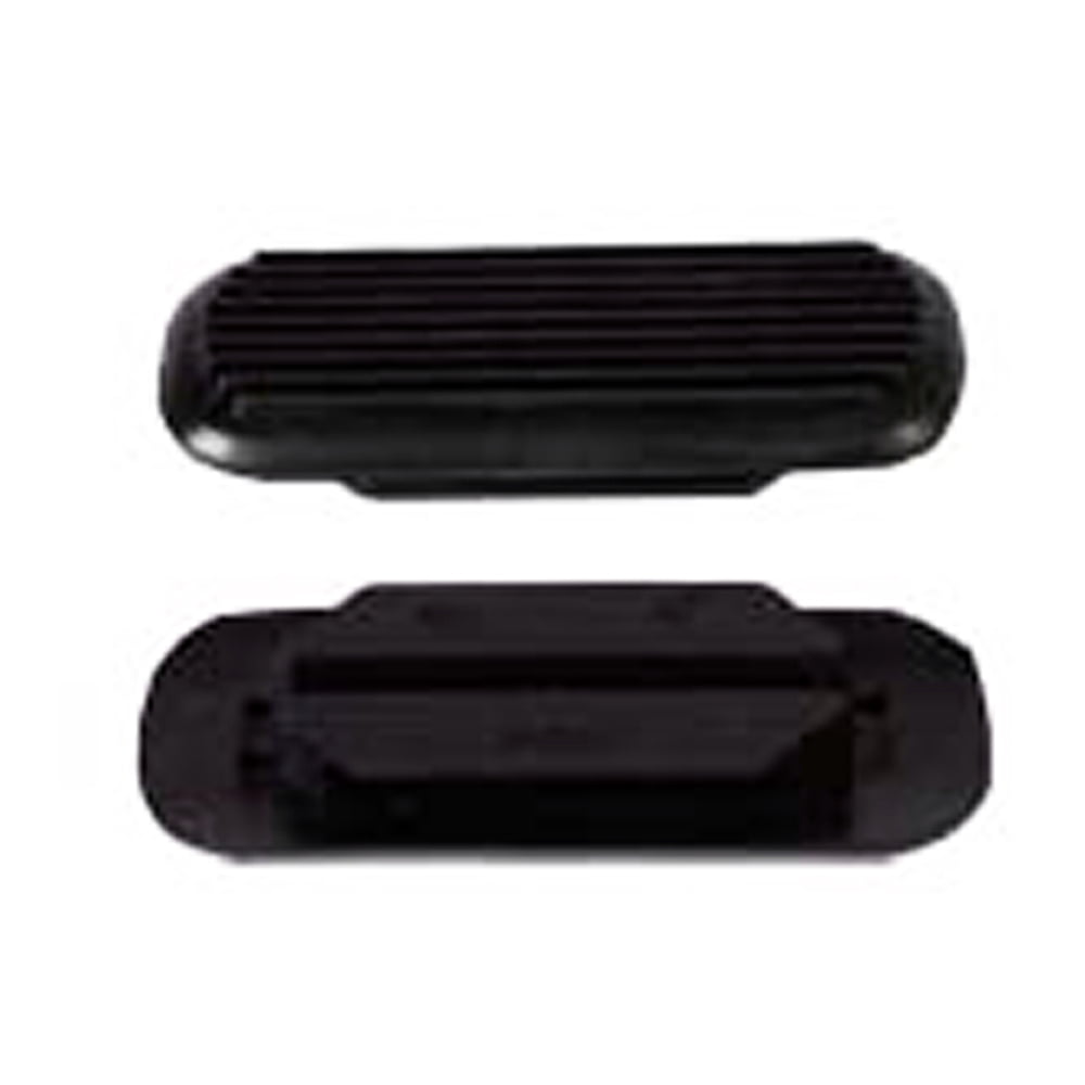 4-3/4 Inch Hilason Western Rubber Stirrups Pad Black - Walmart.com
