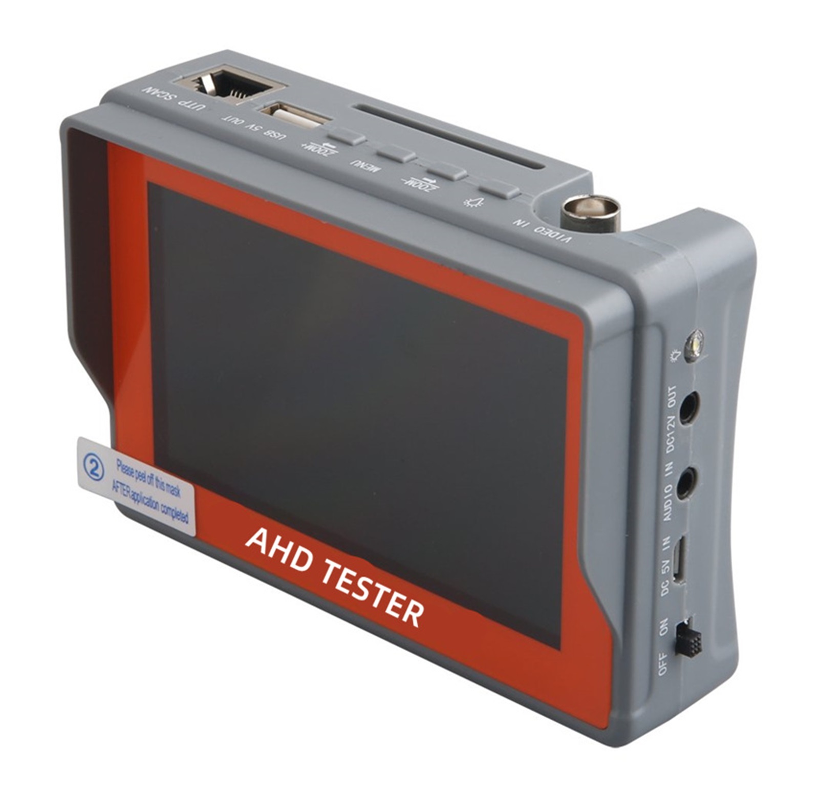 4.3 Inch 2 In 1 CCTV Tester,Portable Wrist IP Camera Tester, AHD Analog ...