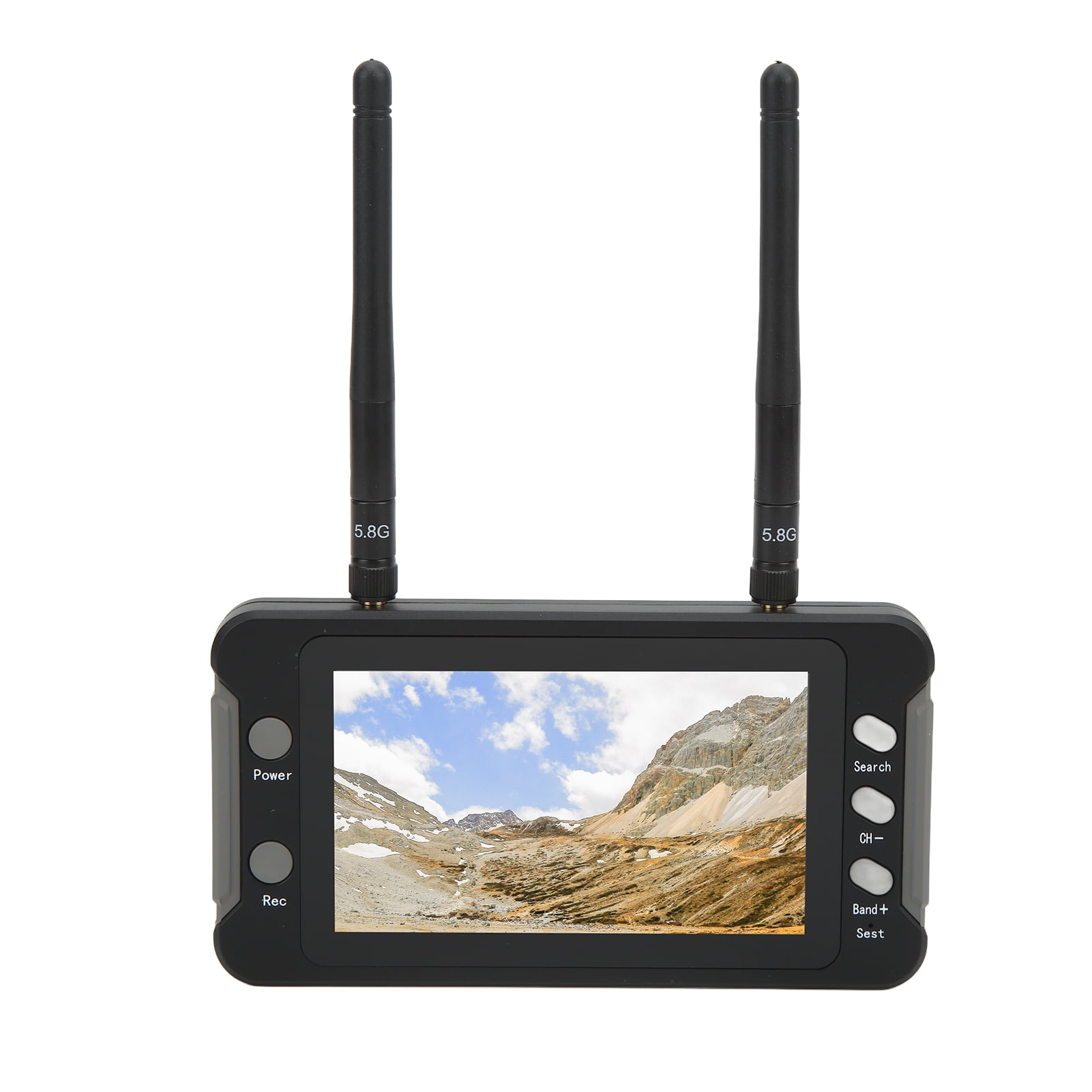 4.3 Inch 5.8Ghz For Fpv Receiver, Handheld Screen Band Dvr Rc Drone ...