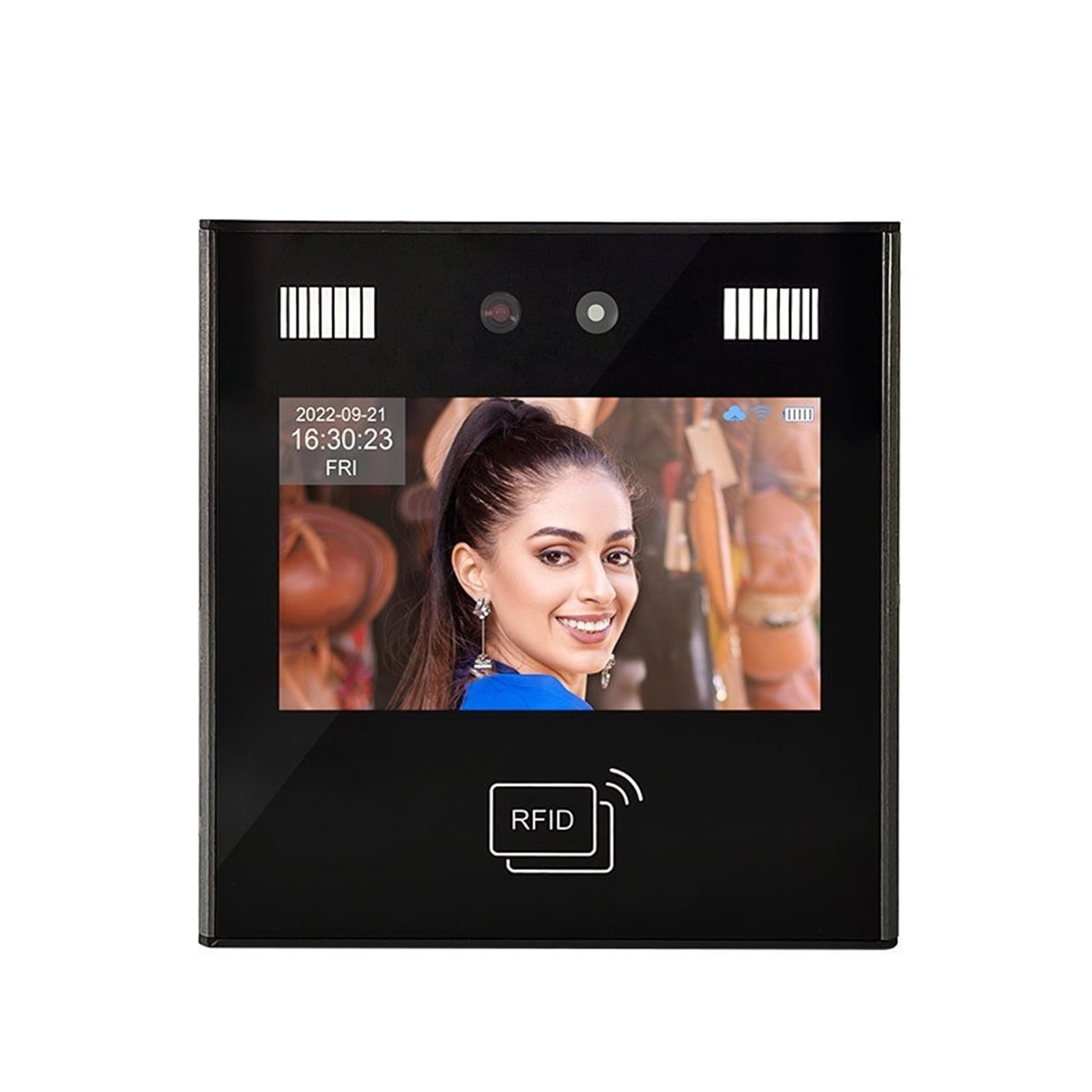 4.3 Inch AI Dynamic Face Attendance Access Control Recognition Terminal AI11 Card Swipe Password ...