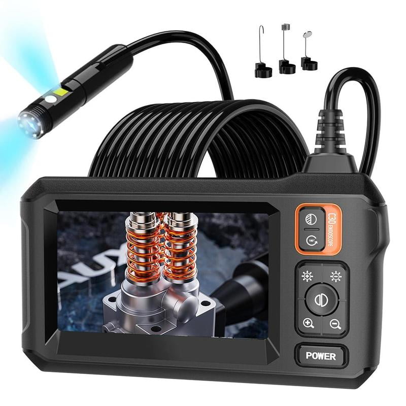 4.3 Inch IPS Screen Sewer Inspection Design Camera, 1080P Industrial ...