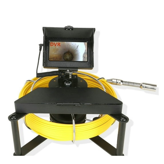 4.3 Inch Sewer Camera With DVR 16GB Card Drain Industrial Endoscope ...