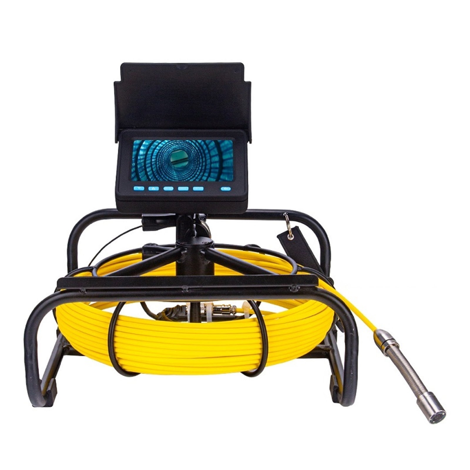 4.3 Inch Sewer Camera With DVR 16GB FT Card, Drain Industrial Endoscope ...