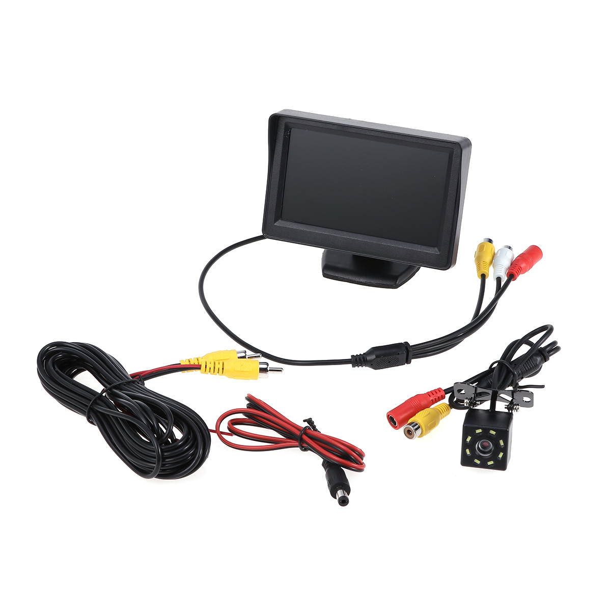 4.3 Inch TFT LCD Monitor Car Rear View System Reverse Night Vision ...