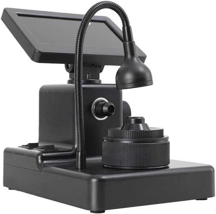 4.3" LCD Digital Microscope,Digital Diamond Girdle Viewer, 50-1000X ...