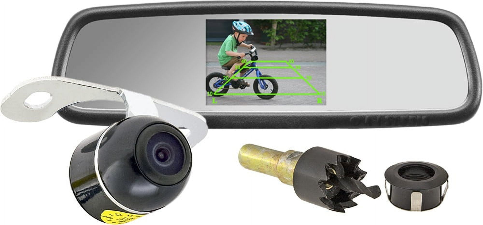 High Kick Digital 4.3" Rearview Security System (Rear View Mirror with ...