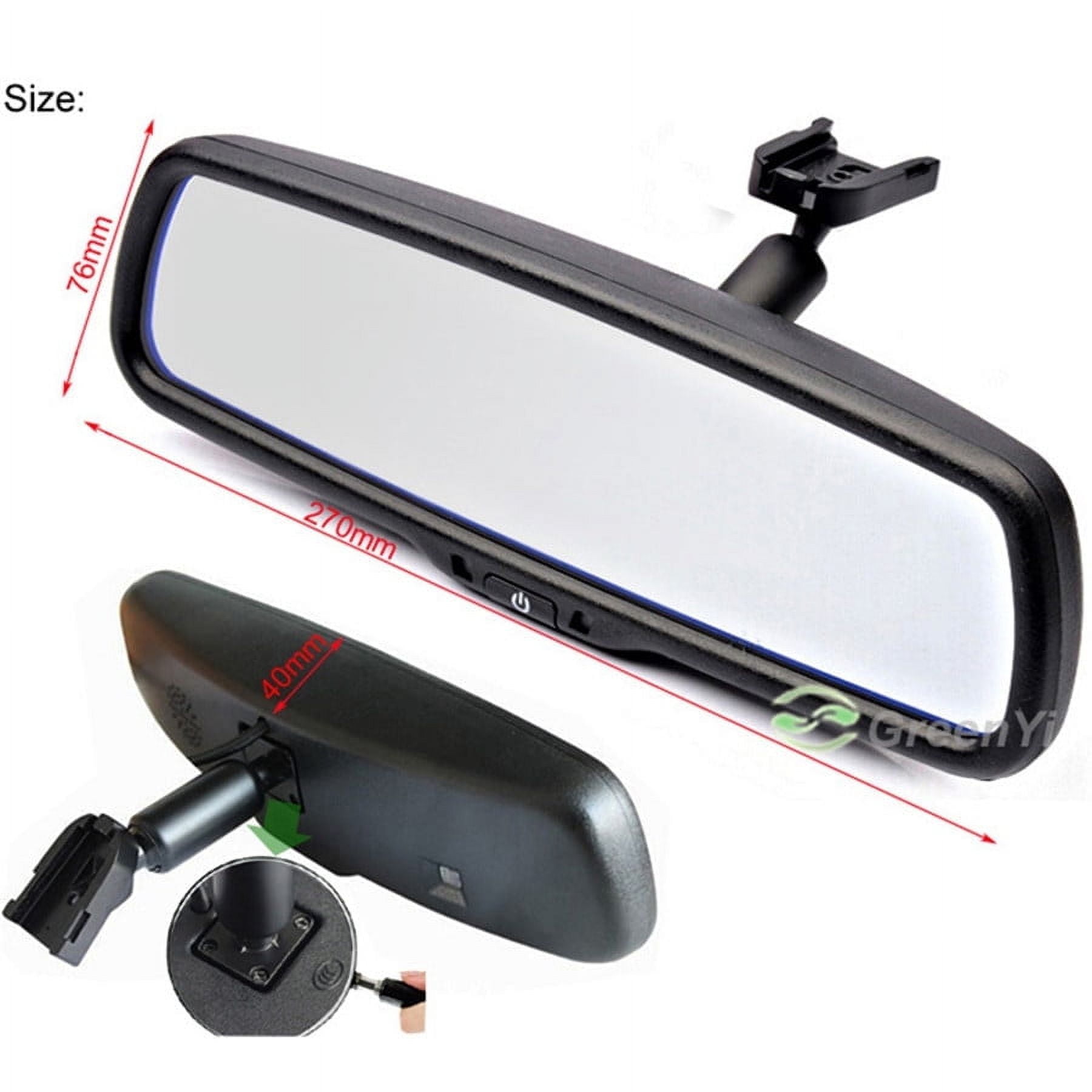 4.3" TFT LCD Screen Auto Dimming Anti-Glare Car Rear View Mirror ...