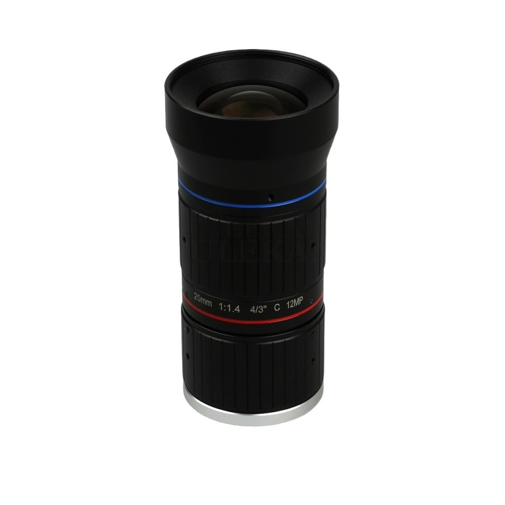 4/3 inch 12MP ITS Ultra 4K Lens 20mm Starlight F1.4 C Mount For ...