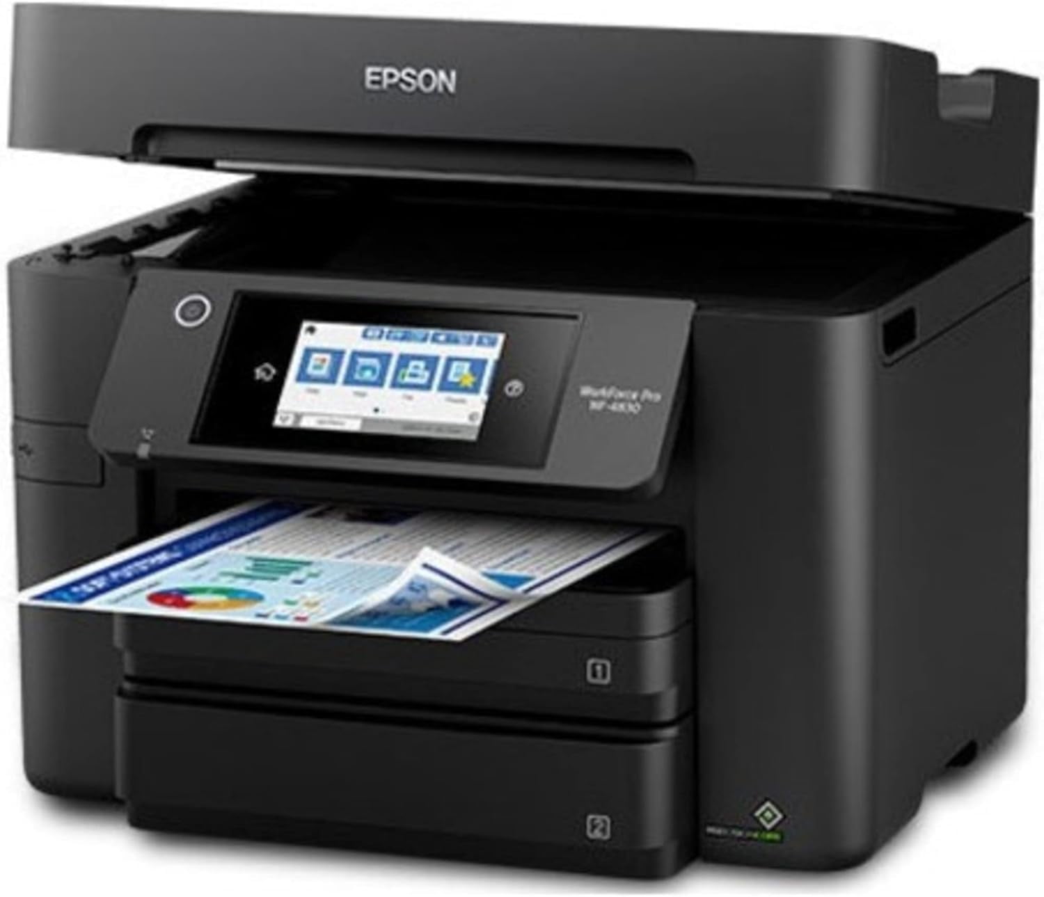 4.3-inch Color Touchscreen Wireless Multifunction Printer with ...