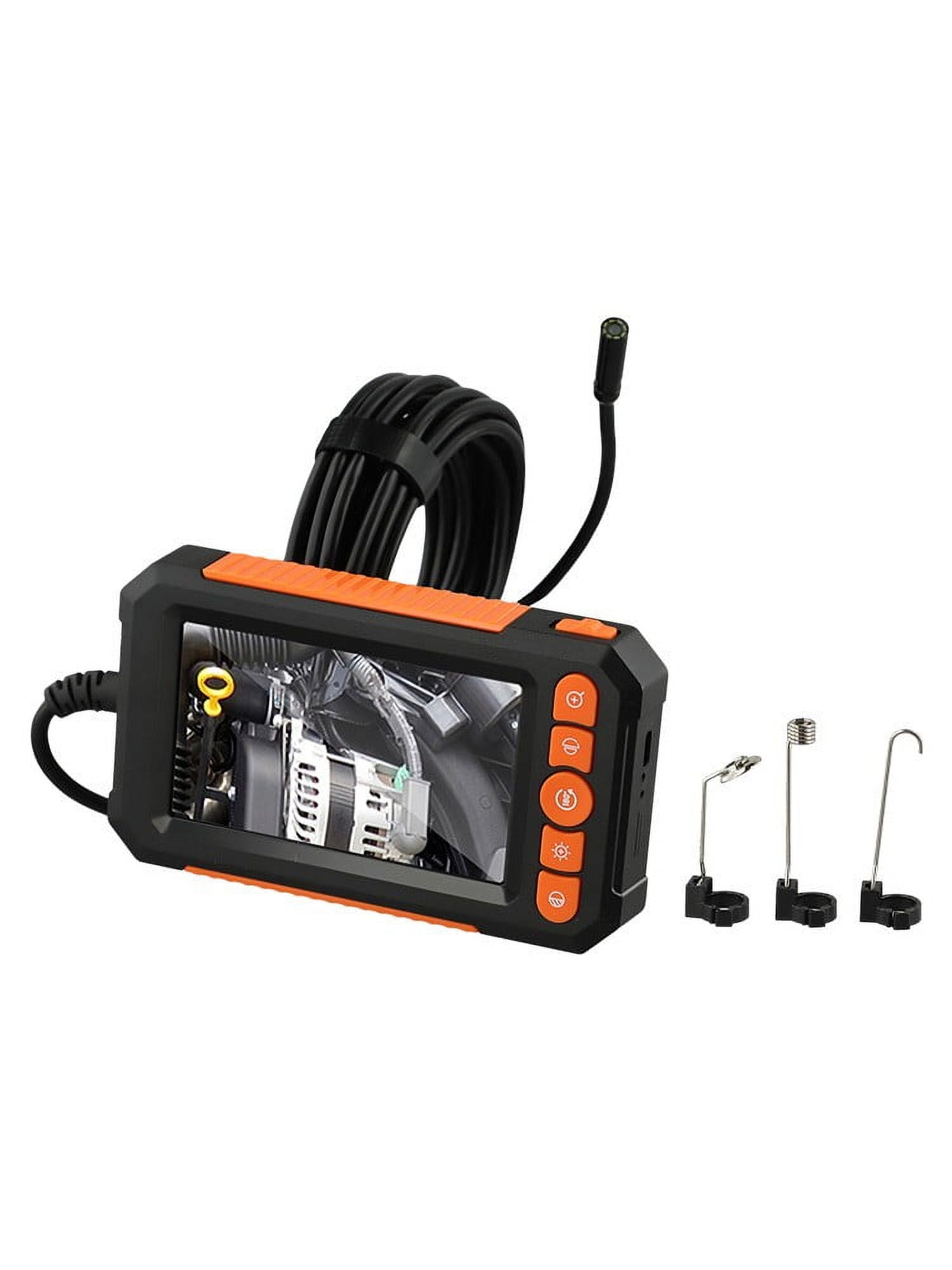 With Light Triple Lens Sewer With 50FT Semi-Rigid Cable, DEPSTECH 5"IPS ...