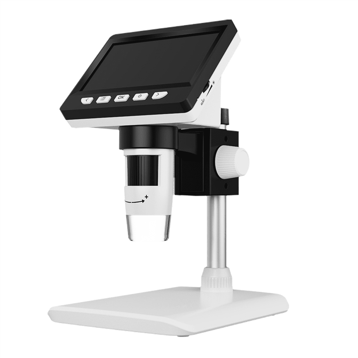 4.3 inch LCD Digital Microscope Coin Microscope 1000X, with 8 ...