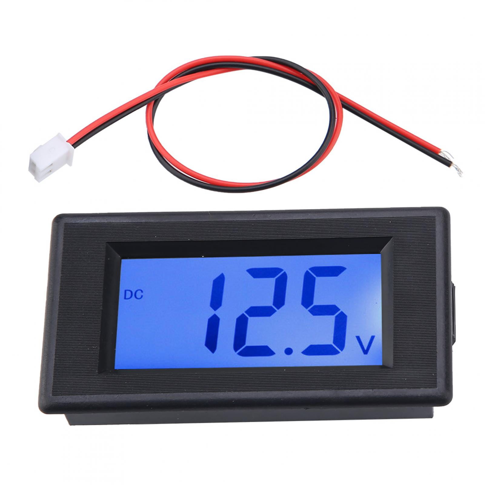 4-30V Two Wire LCD Display Voltmeter Digital Voltage Power Tester with ...