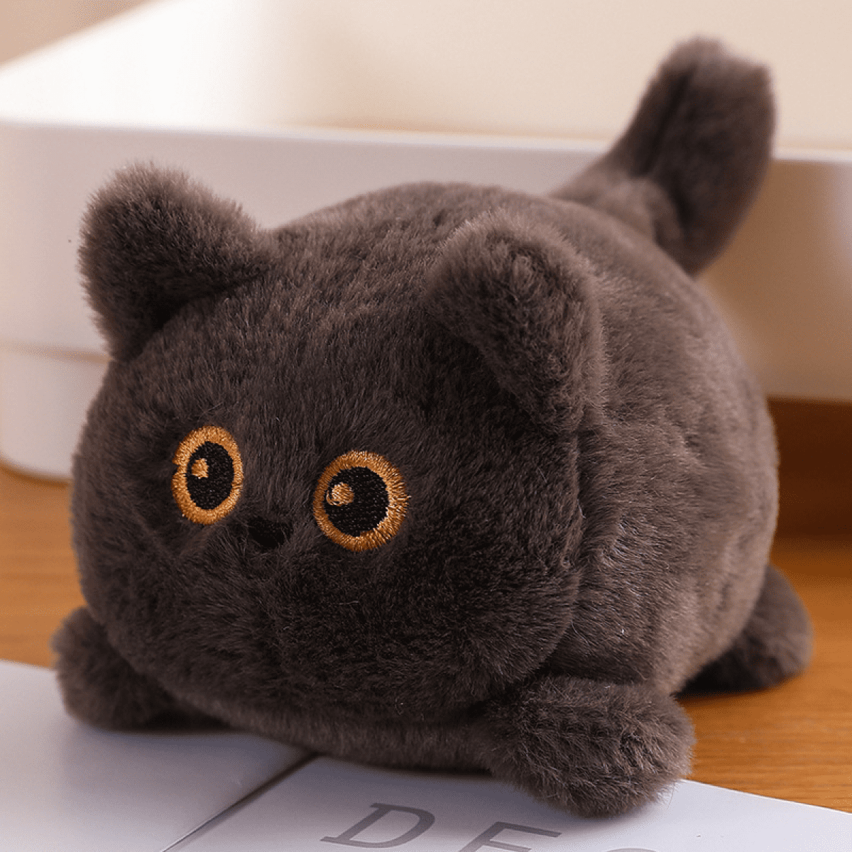 4.33 Inch Drawstring Spinning Plush Toy, Pet Wagging Tail Spinning ...