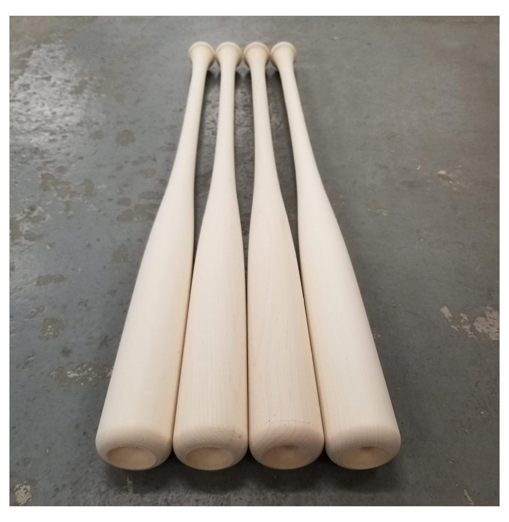 4 33" Wood Baseball Bats Maple Model AP5 Blanks - Walmart.com