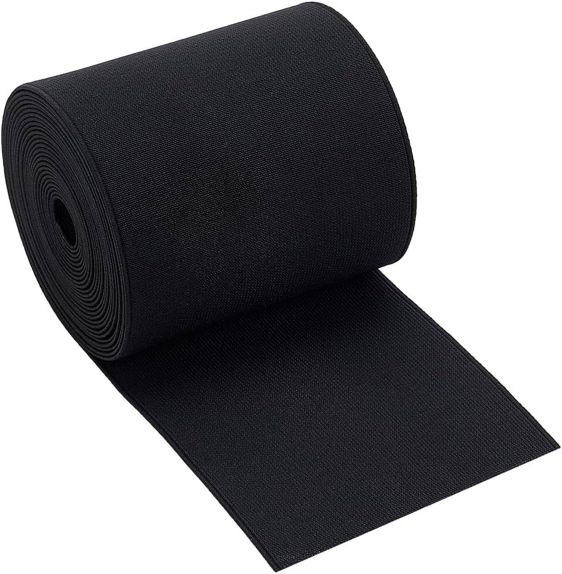 4.37 Yards Black Heavy Stretch Strap 4 inch Double-Side Twill Woven ...