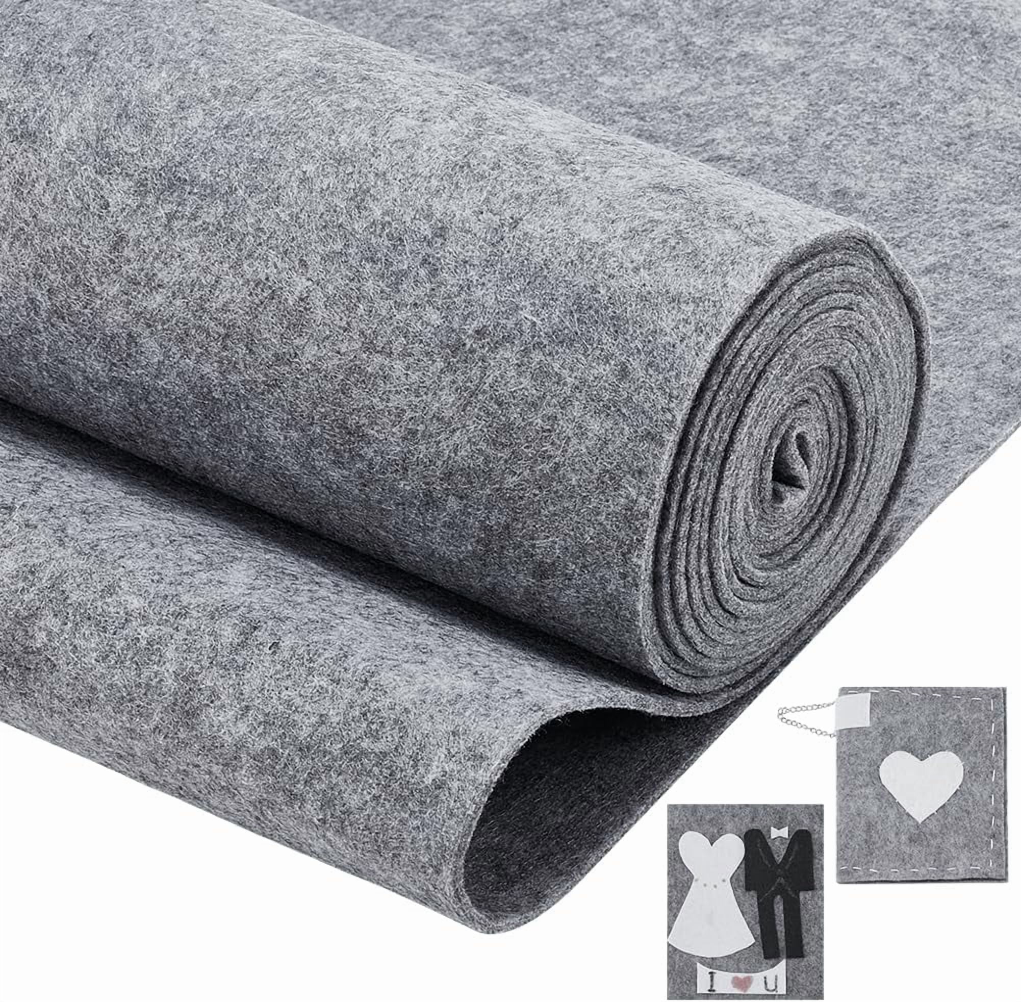 4.37Yards Thick Felt Roll 11.81 inch Wide Wide Craft Felt Cloth 3mm ...
