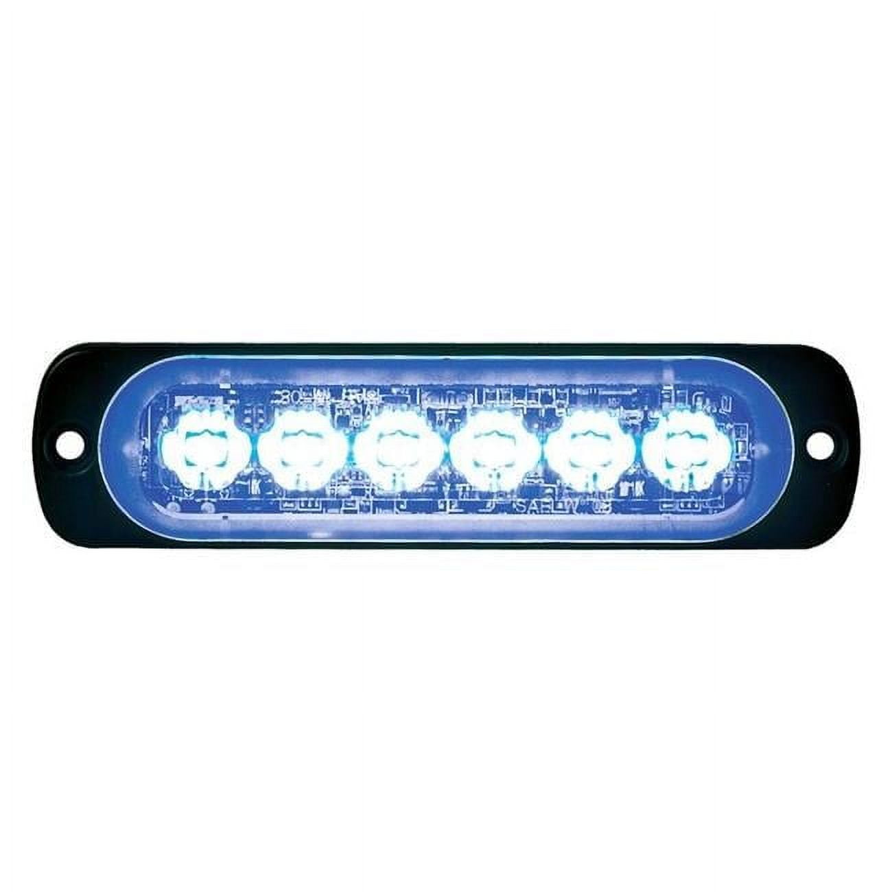 4.38 in. 6-LED Strobe Light, Blue - Walmart.com