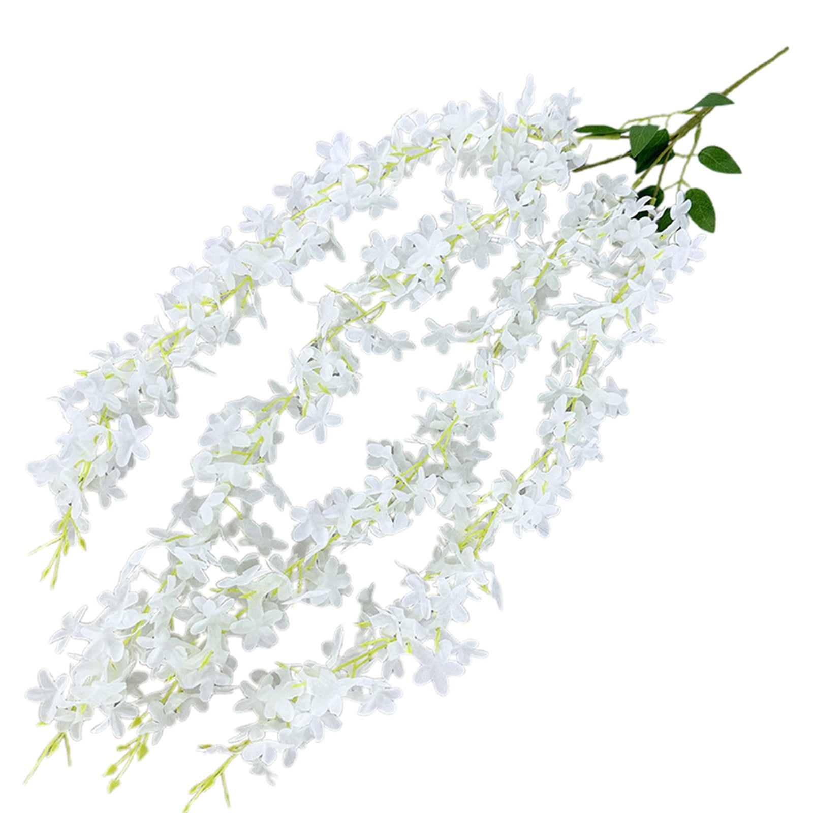 4.3FT Wisteria Vine - Hanging Silk Flower Garland for Weddings, Parties ...