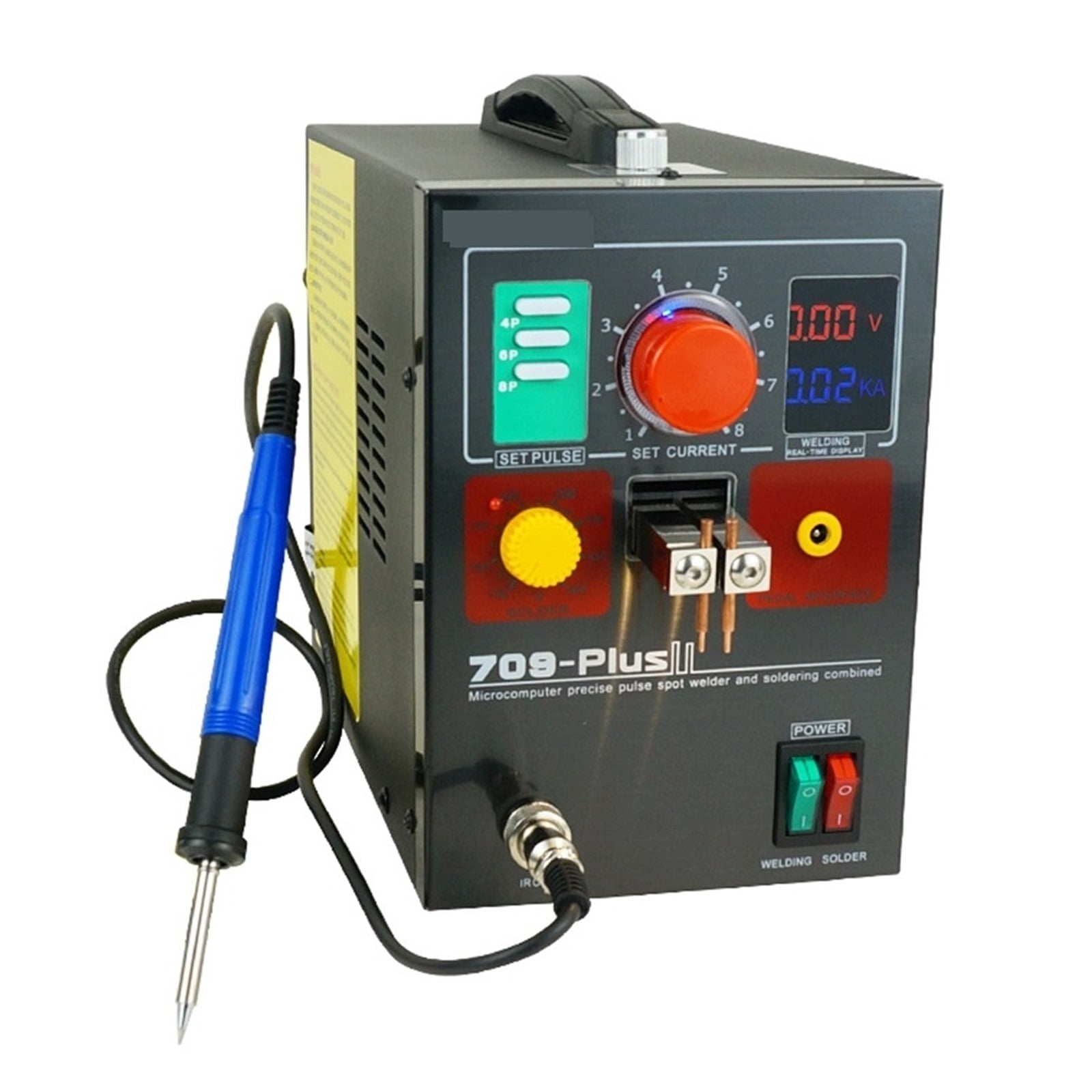 4.3KW 709Plus Spot Welding Machine With Remote Soldering Pen Electric ...