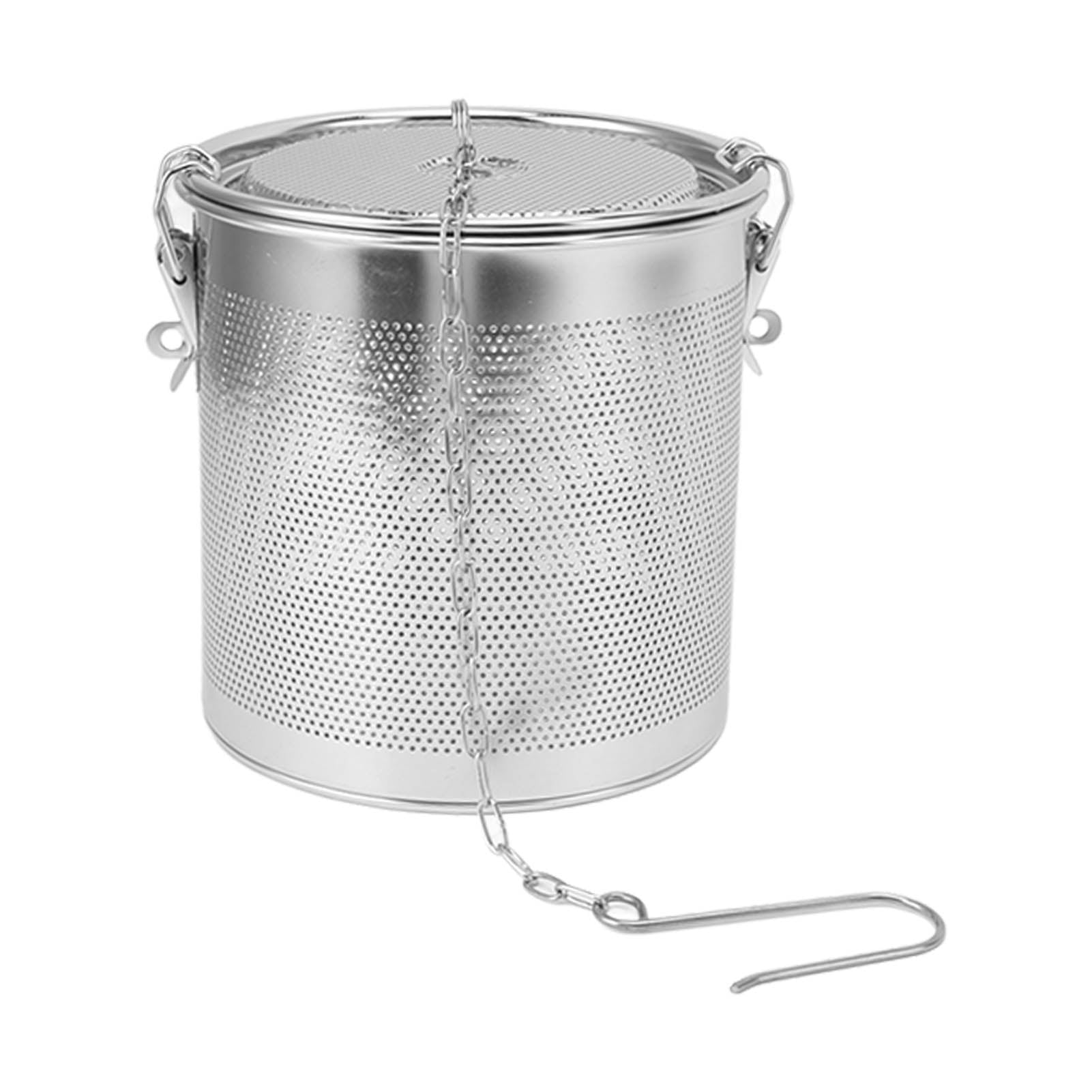 4.3L Stainless Steel Seasoning Strainer - Microporous Filtration Spice ...