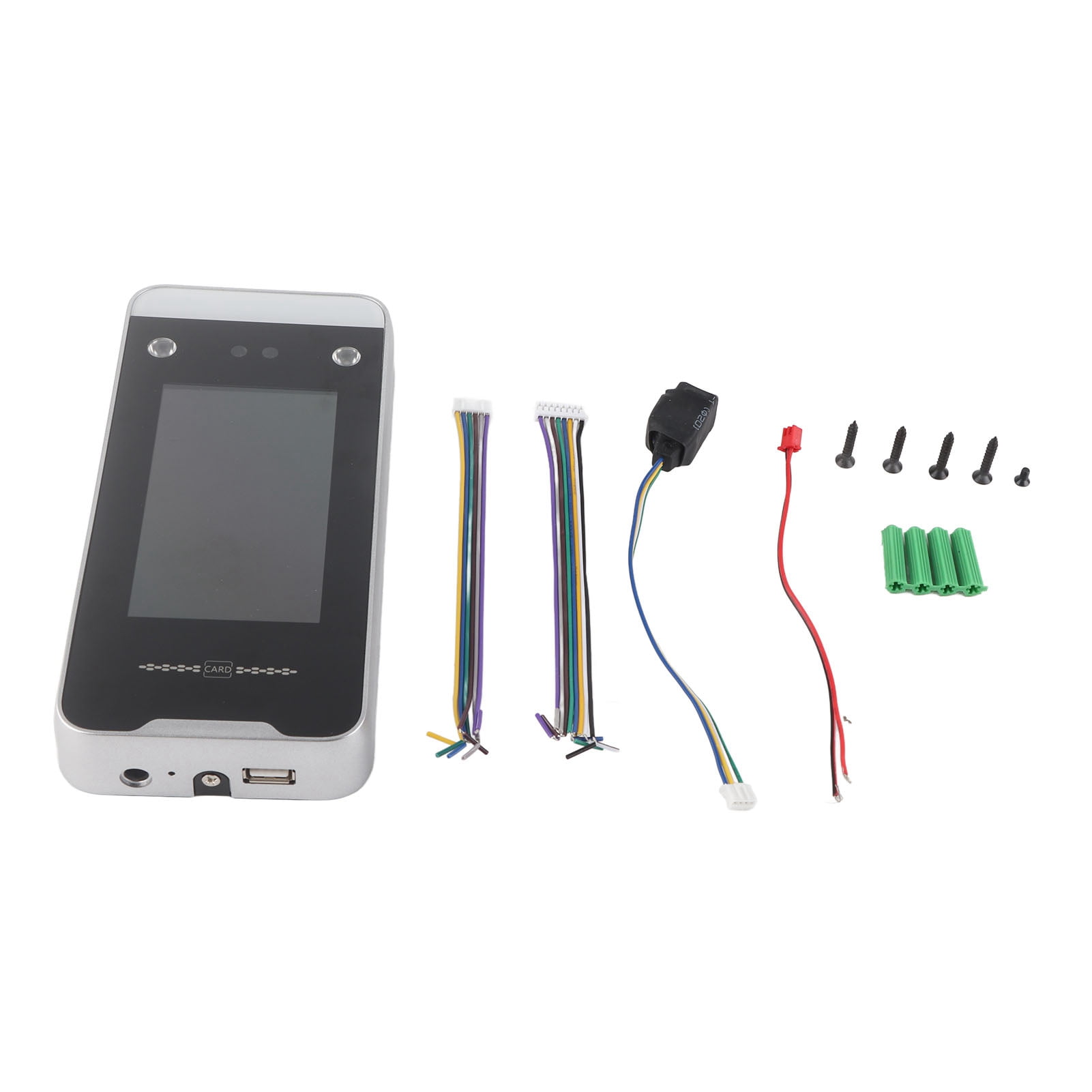 4.3in Color Screen Attendance Machine, Face Recognition Employee Check ...