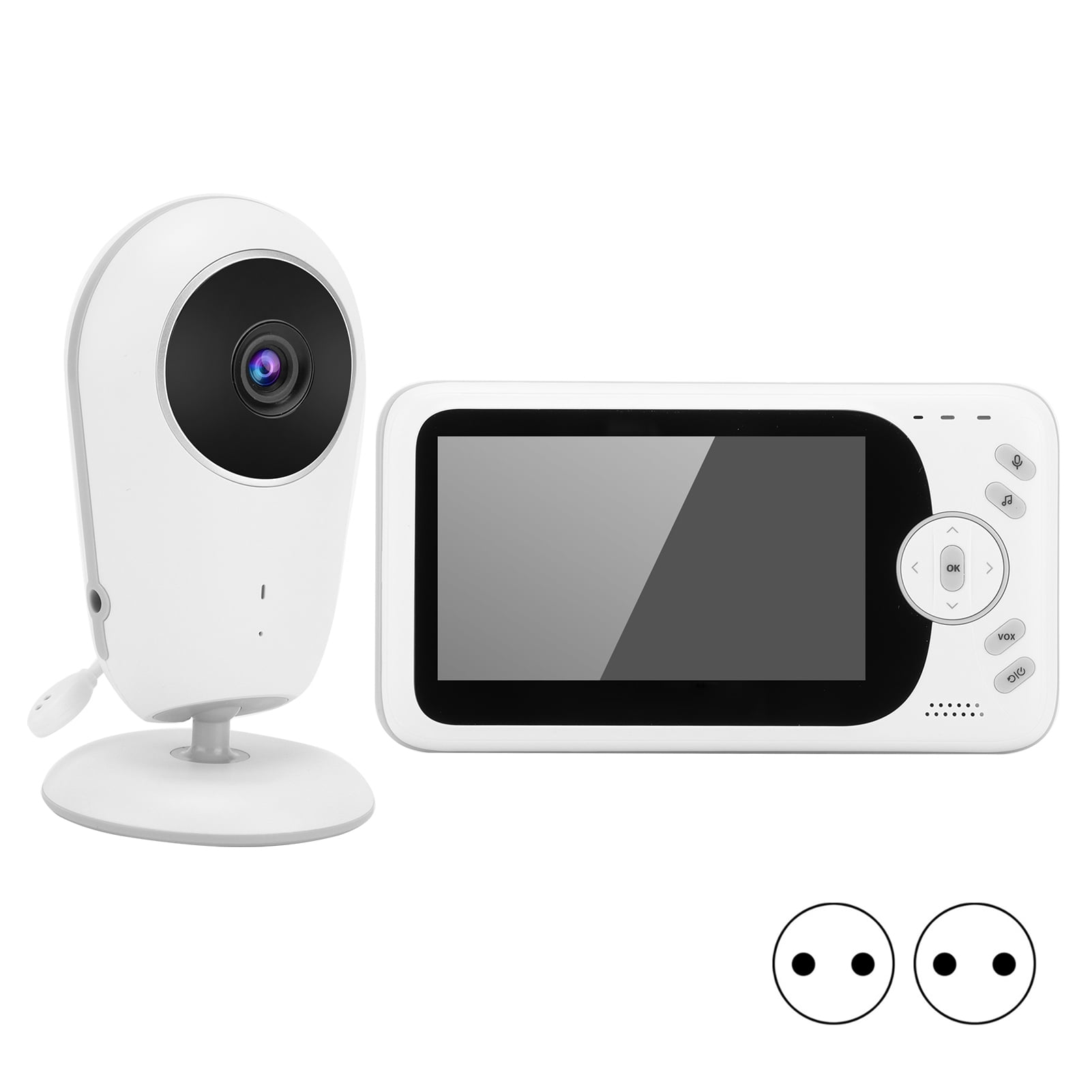 4.3in HD Visual Baby Monitor Smart Wireless Nursing Apparatus for ...