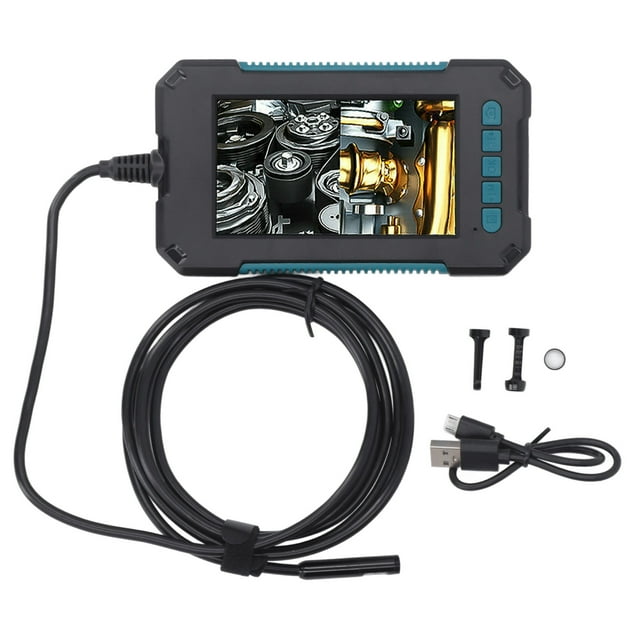 4.3in Industrial Endoscope Dual Lens 1080P 8mm Handheld Inspection ...